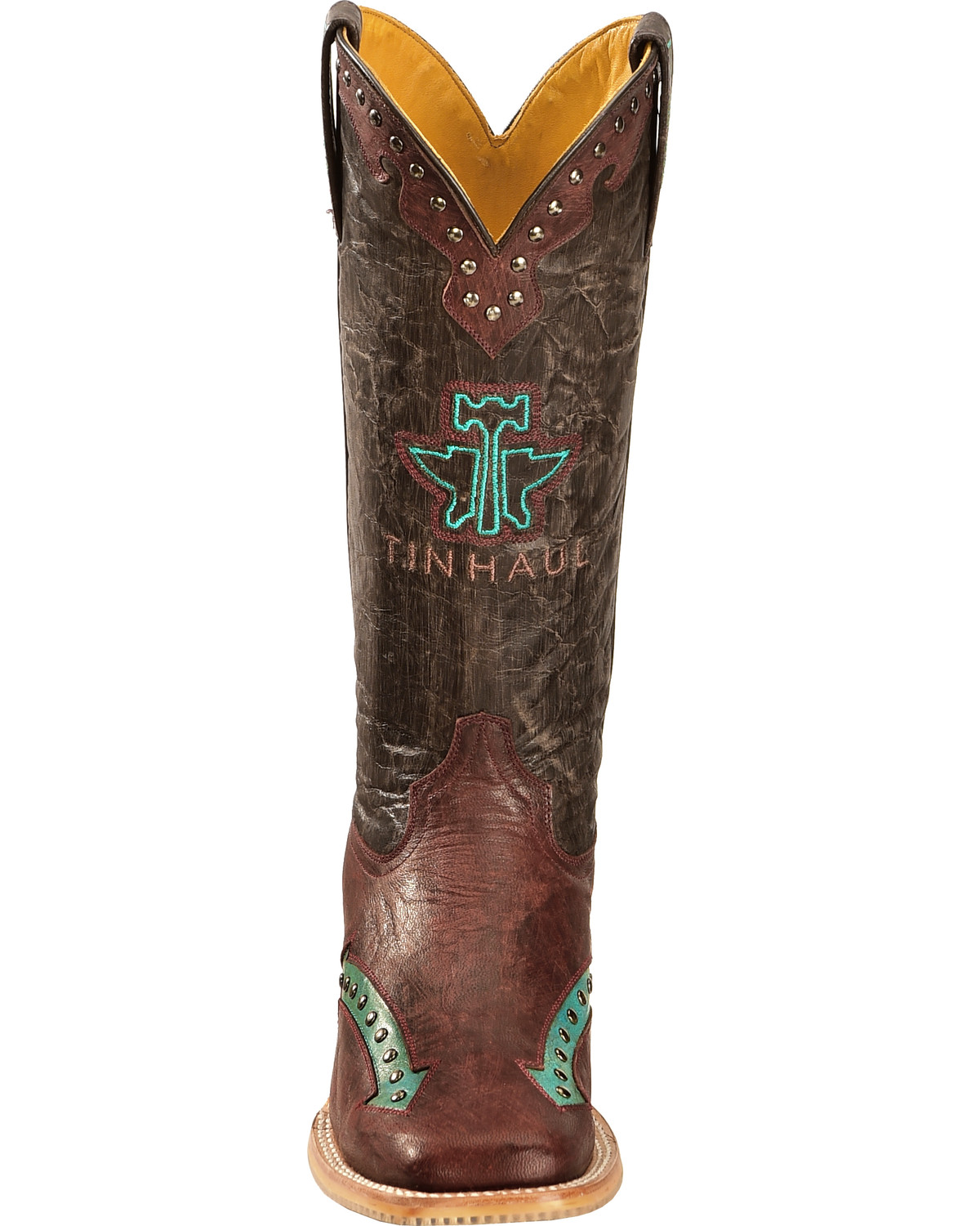 Tin Haul Arrowhead Cowgirl Boots Square Toe Sheplers
