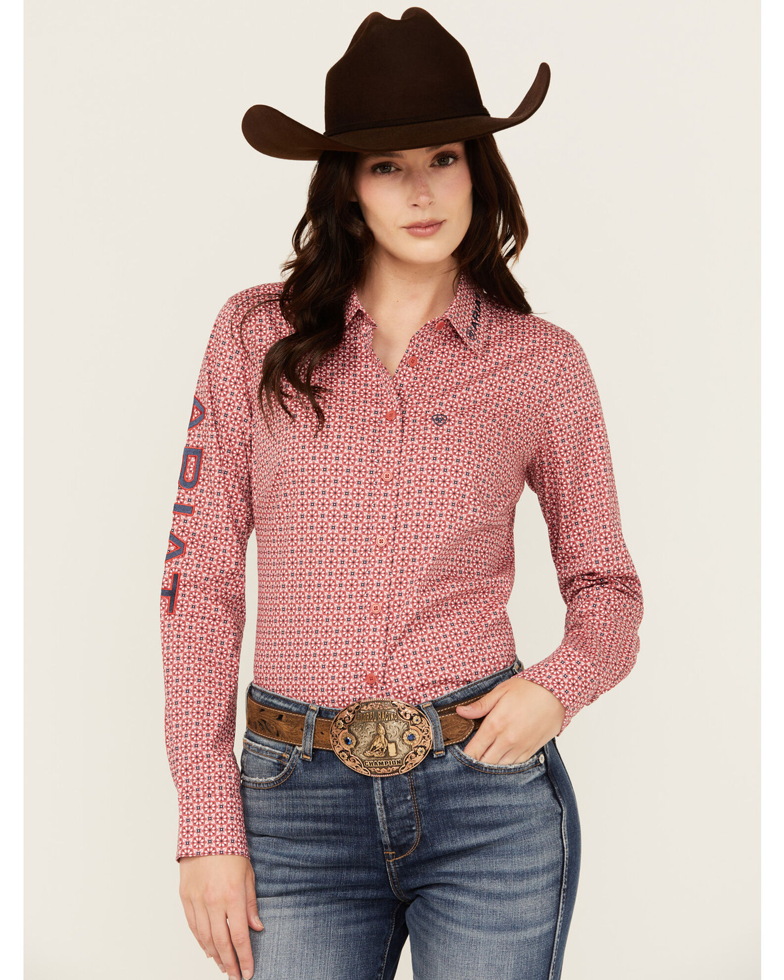 Product Name Ariat Womens Boot Barn Exclusive Team Kirby Medallion