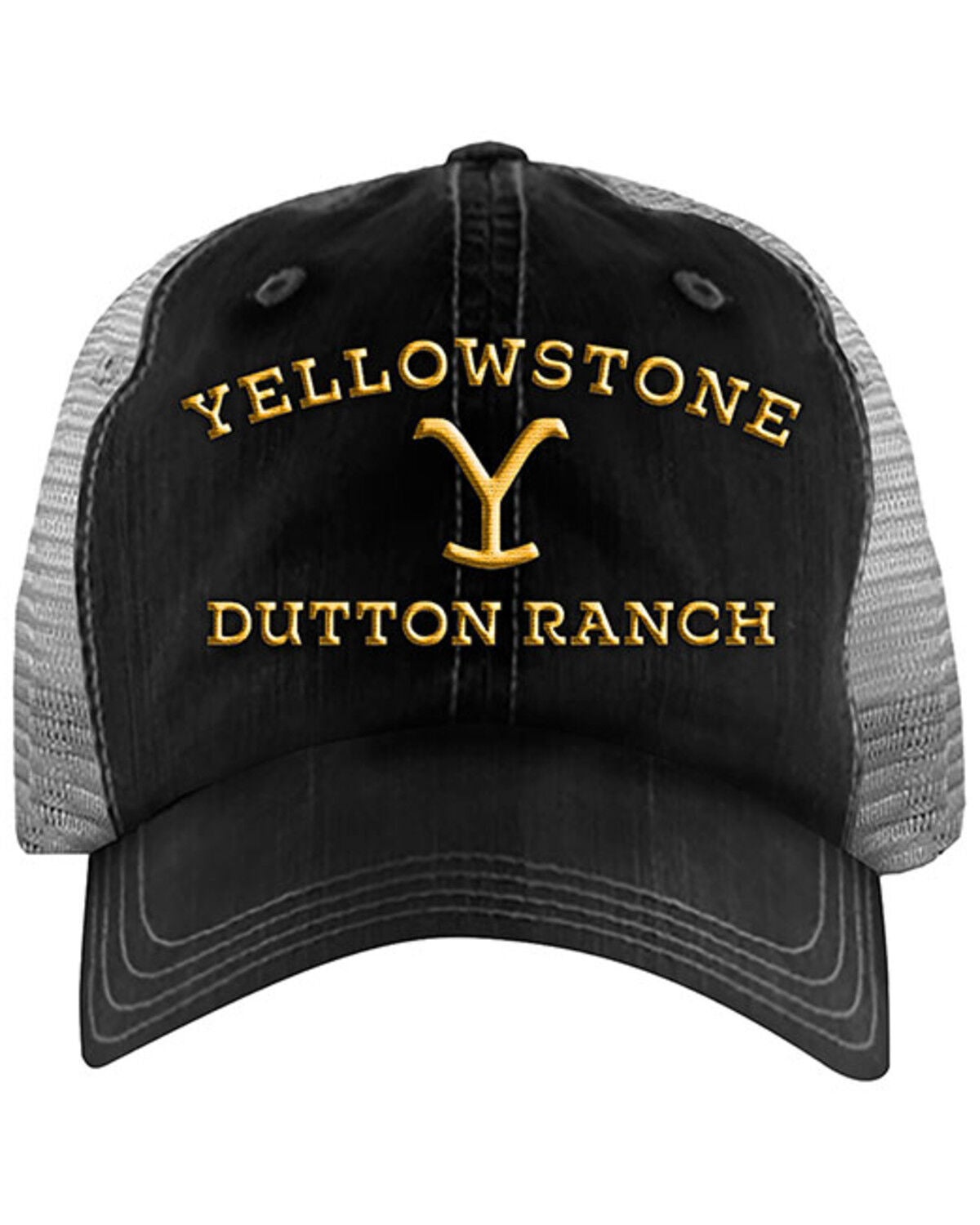 Paramount Network’s Yellowstone Men's Dutton Ranch Logo Ball Cap, Black