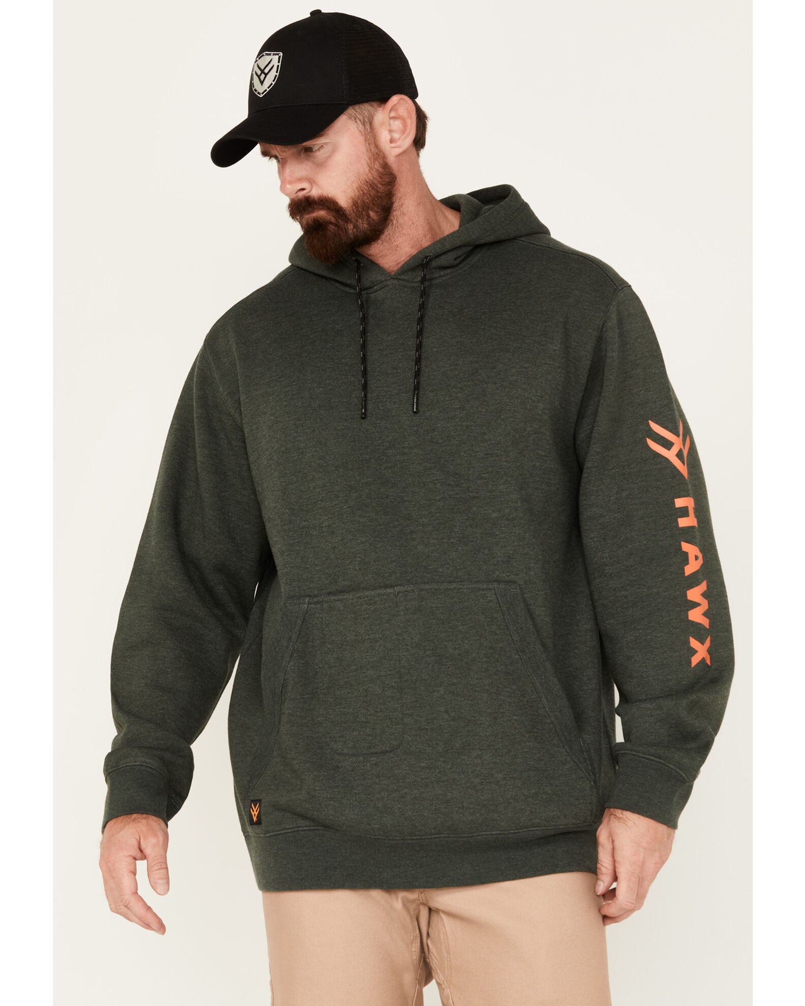 Product Name: Hawx Men's Season Logo Hooded Work Sweatshirt
