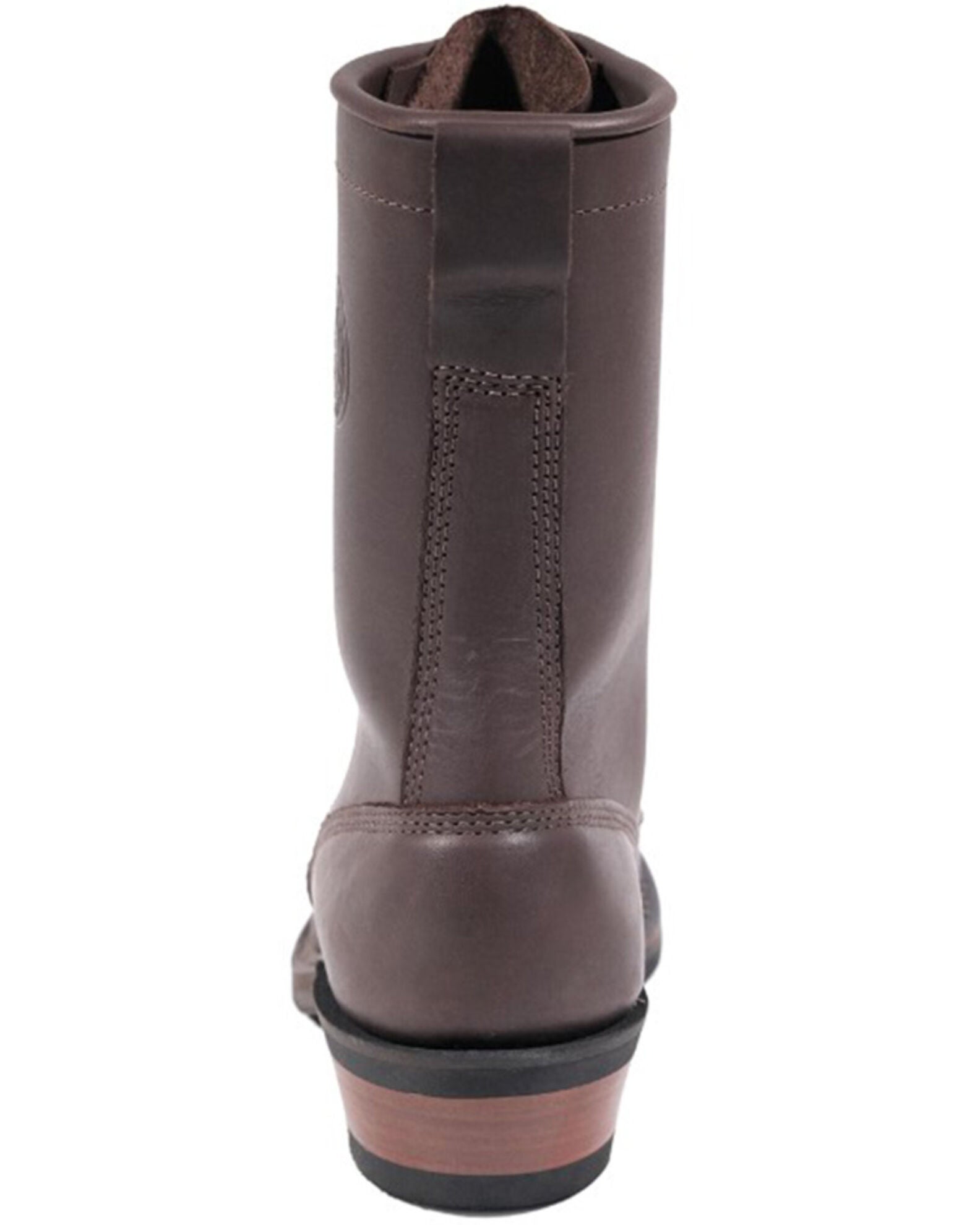 White's Boots Men's Mule Packer 10" Lace-Up Work Boots - Round Toe, Brown