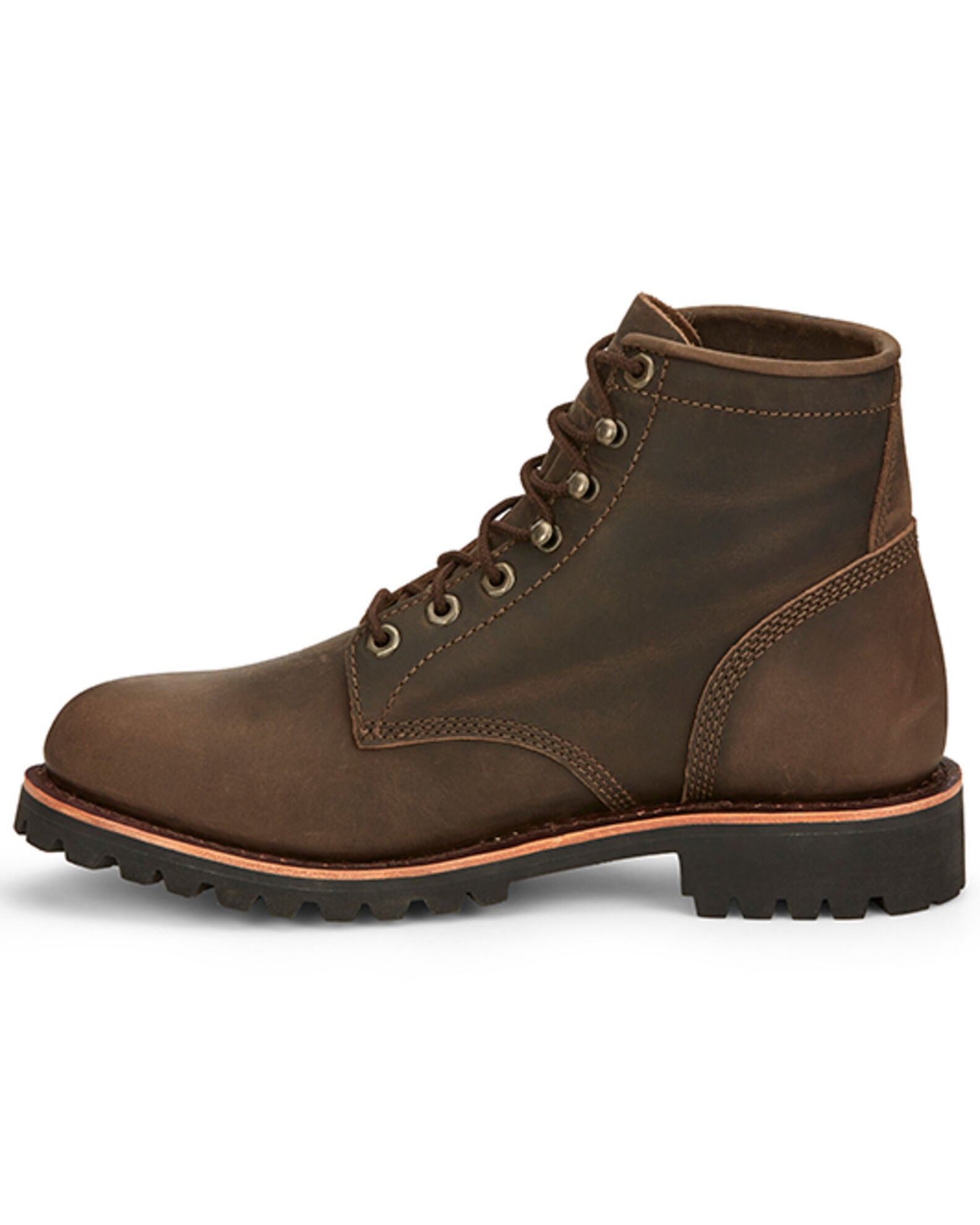 Product Name: Chippewa Men's Classic 2.0 Wood 6" Work Boots - Round Toe