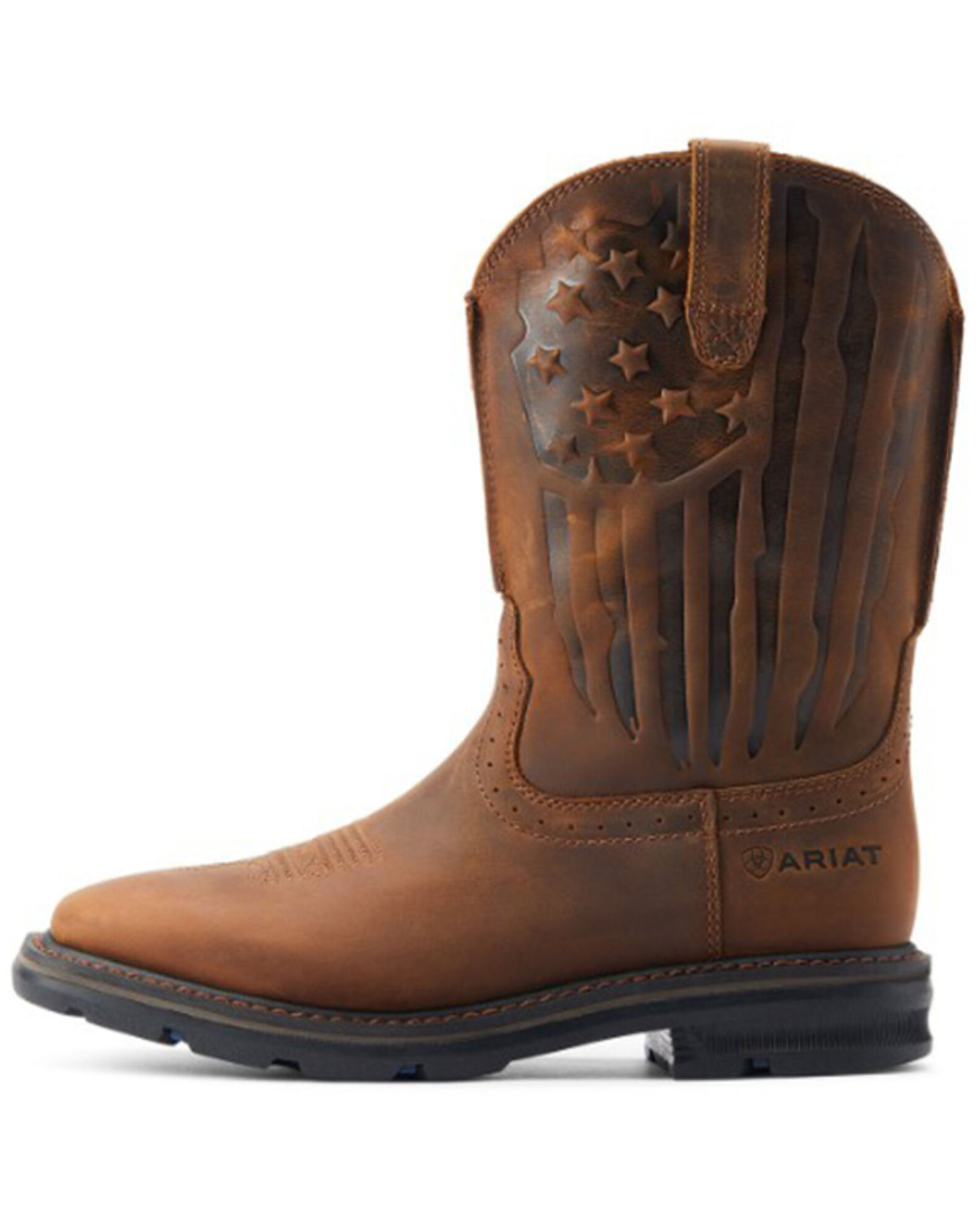 Product Name Ariat Mens Sierra Shock Shield Patriotic Western Work