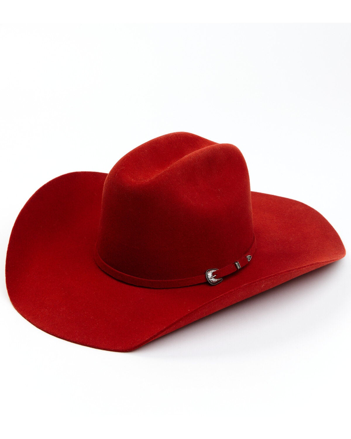 Serratelli 2X Felt Cowboy Hat, Red