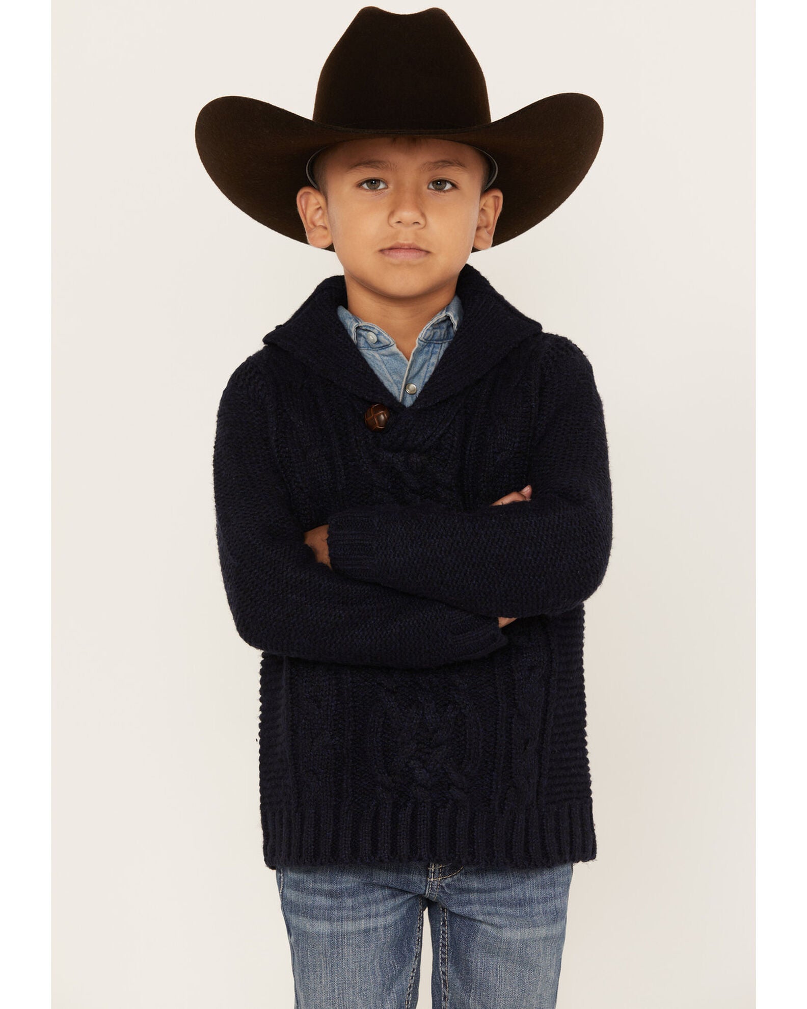 Product Name: Cotton & Rye Boys' Cable Knit Sweater
