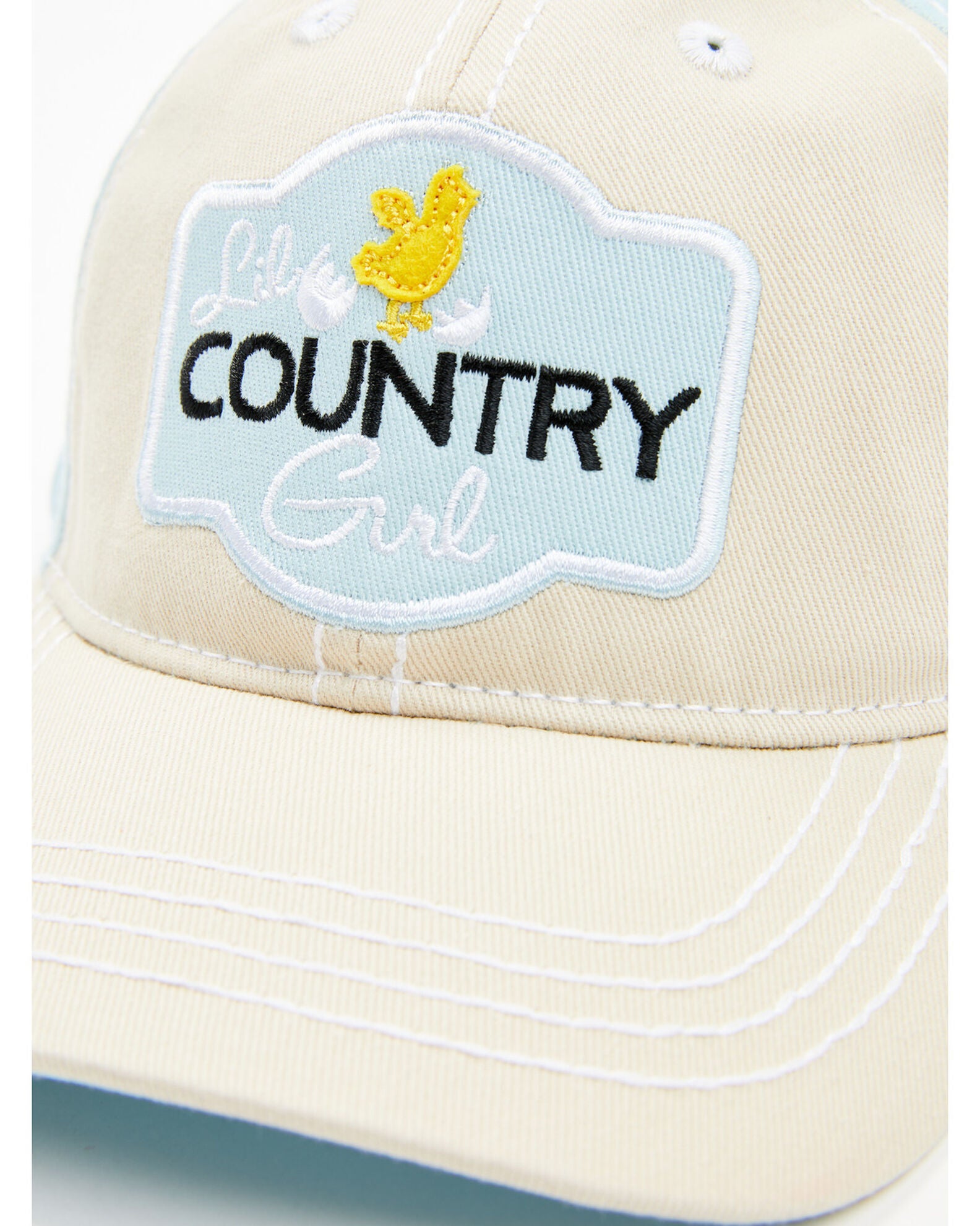 Case IH Girls' Lil Country Girl Ball Cap, Blue