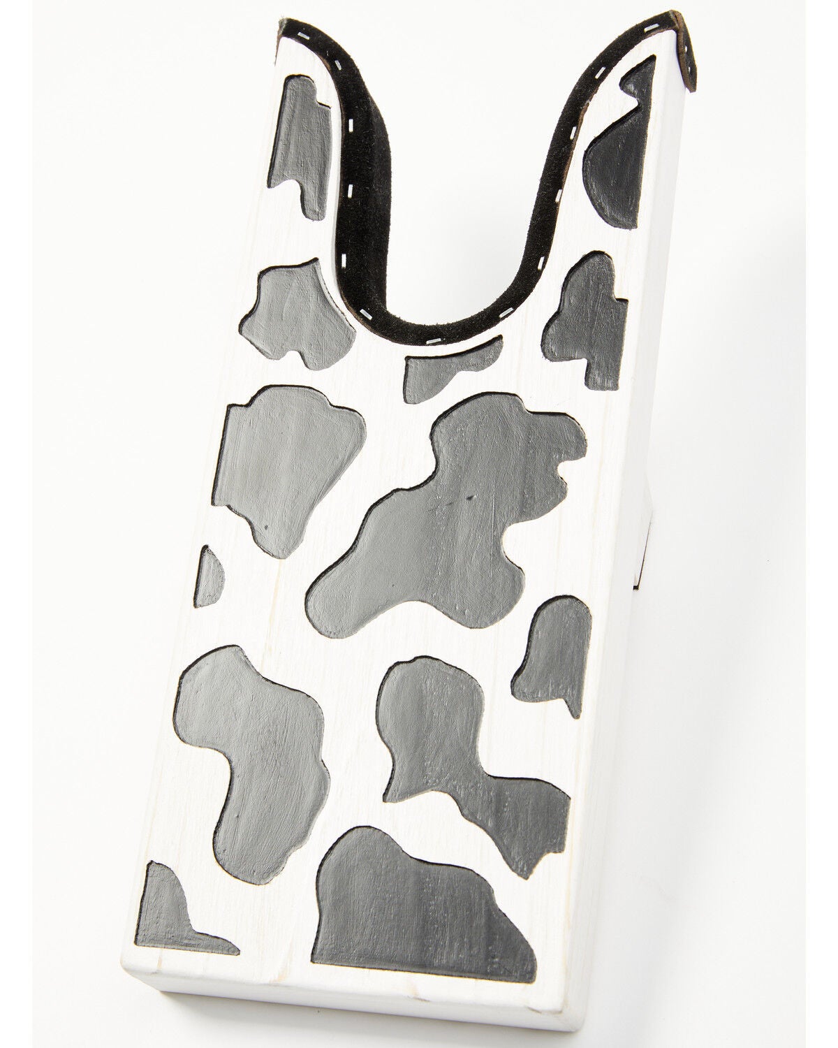 Boot Barn Cow Print Boot Jack , White