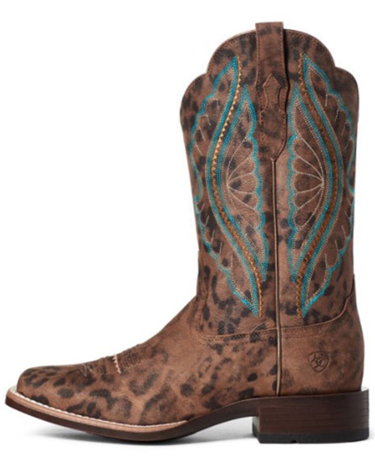 Ariat Women's Leopard Primetime Western Performance Boots - Broad ...