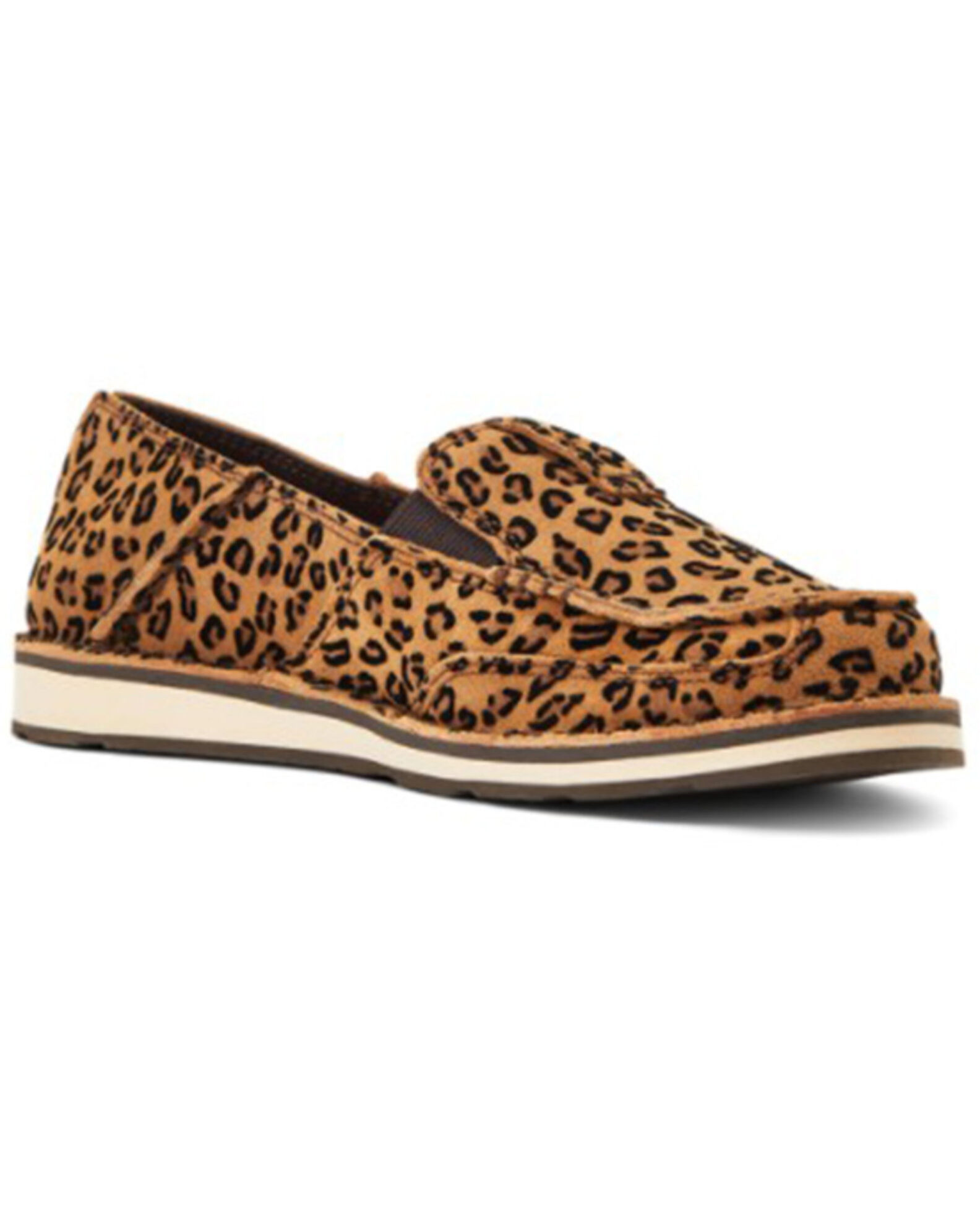 Product Name Ariat Womens Likely Leopard Full Vamp Casual Slip On