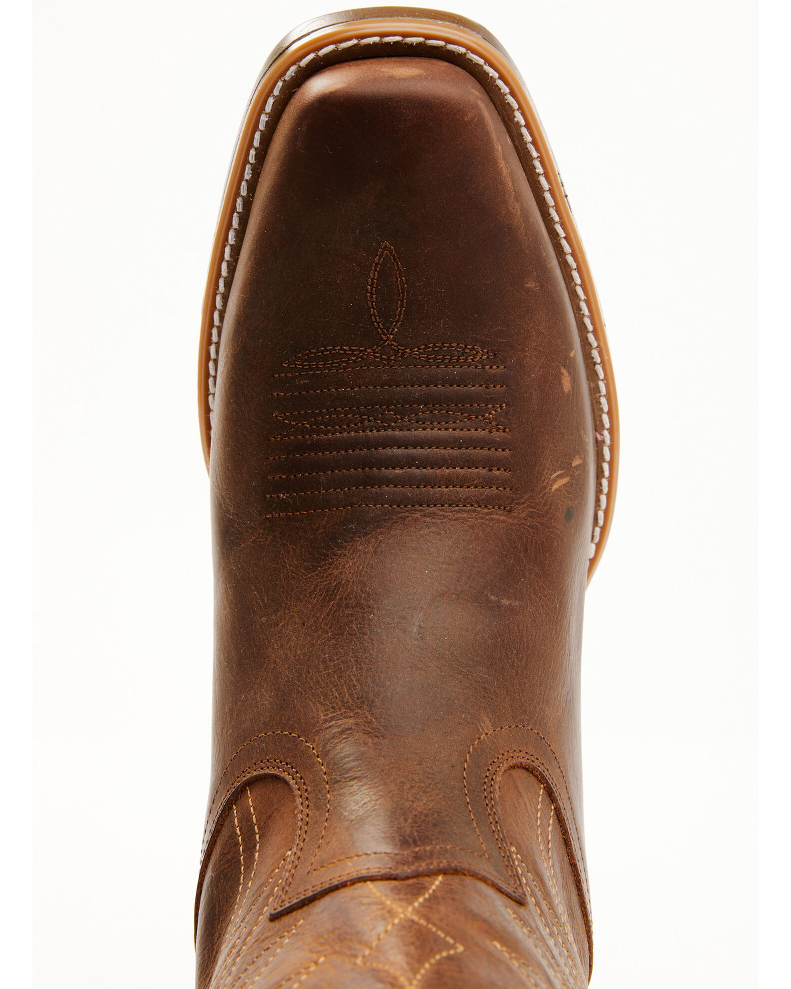 Cody James Mens Hoverfly Western Performance Boots Square Toe Rust