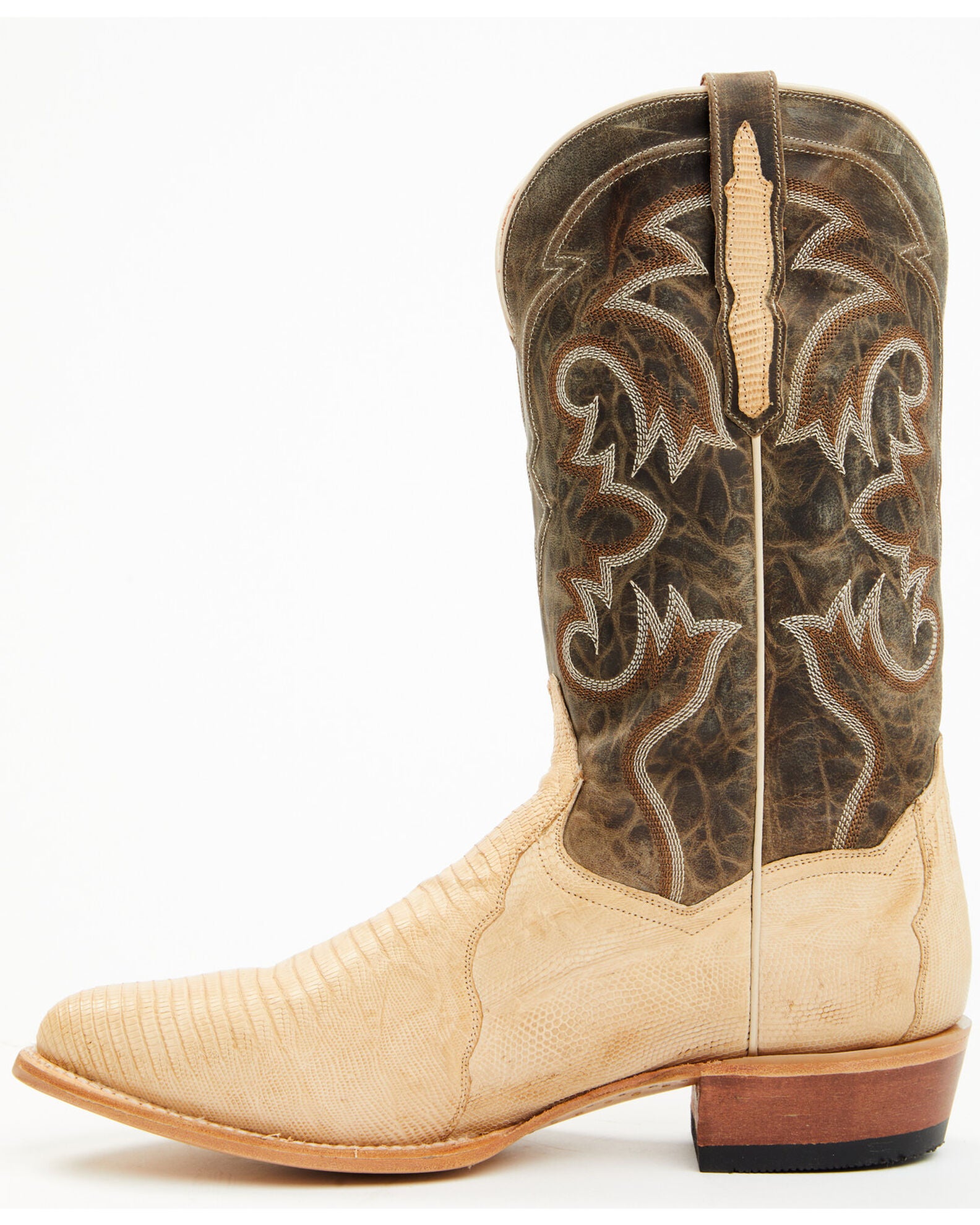 Product Name: Dan Post Men's Exotic Teju Lizard Western Boots - Medium Toe