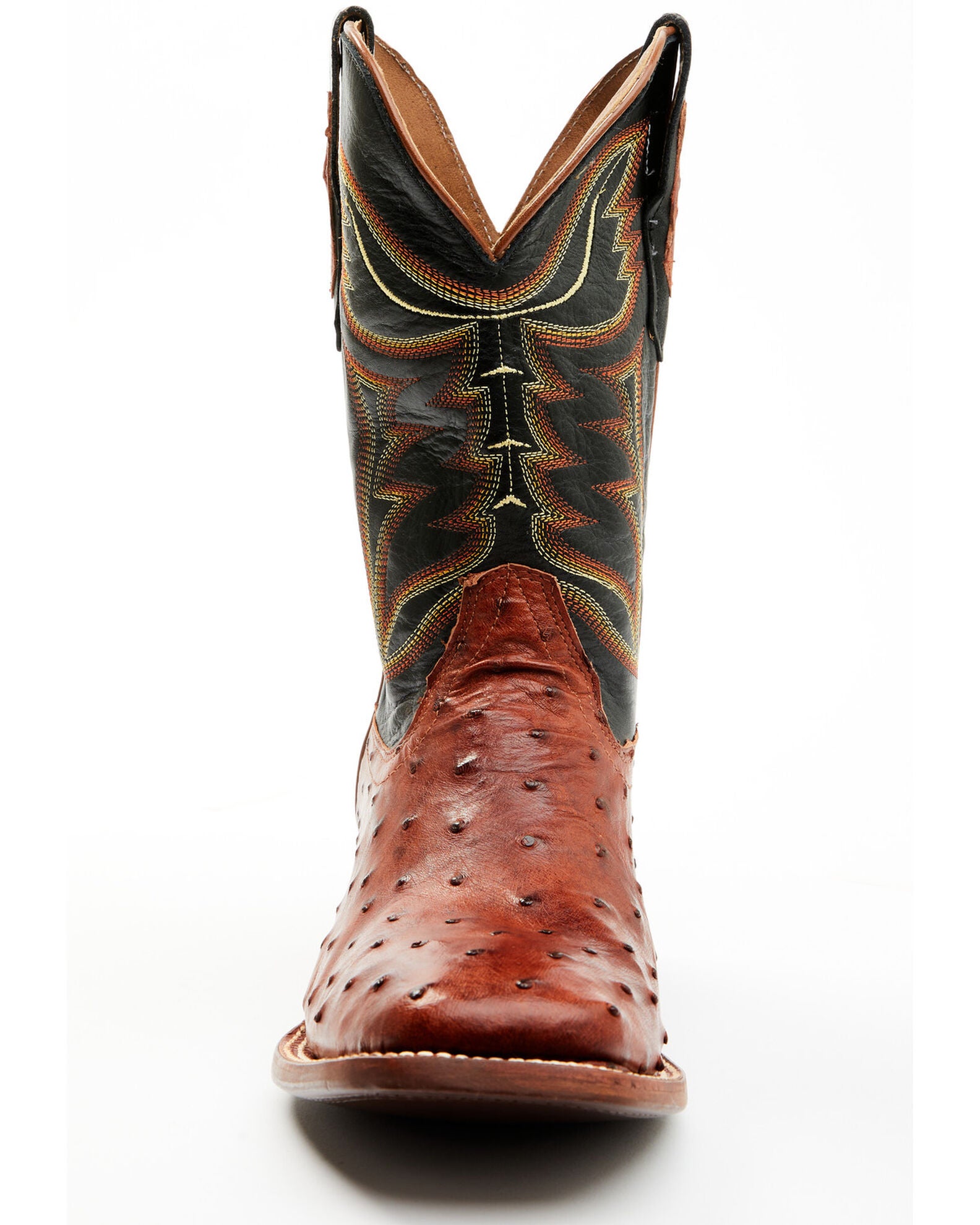 Cody James Men's Exotic Full-Quill Ostrich Western Boots - Broad Square ...