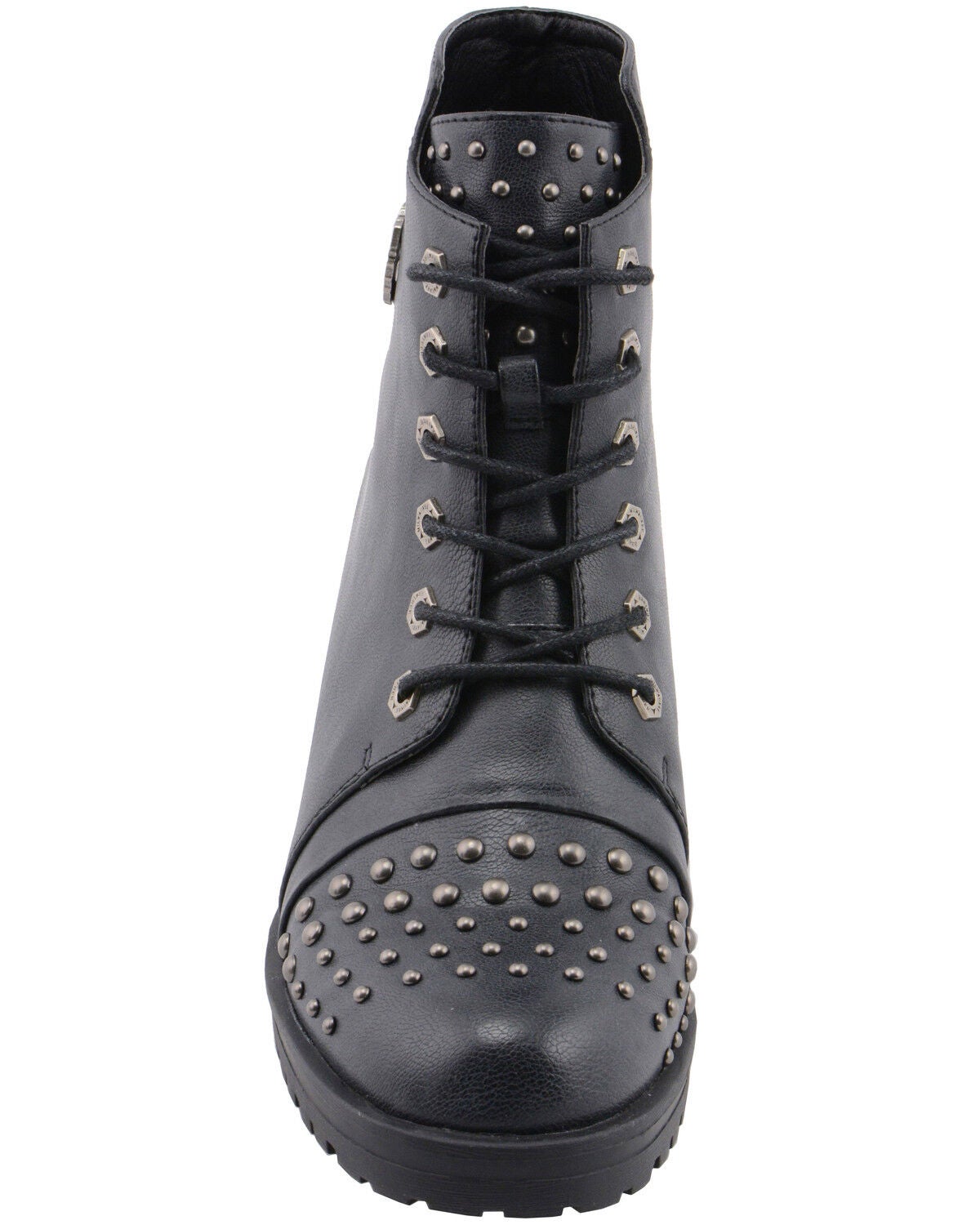 Milwaukee Leather Women's Studded Rocker Boots - Round Toe | Sheplers