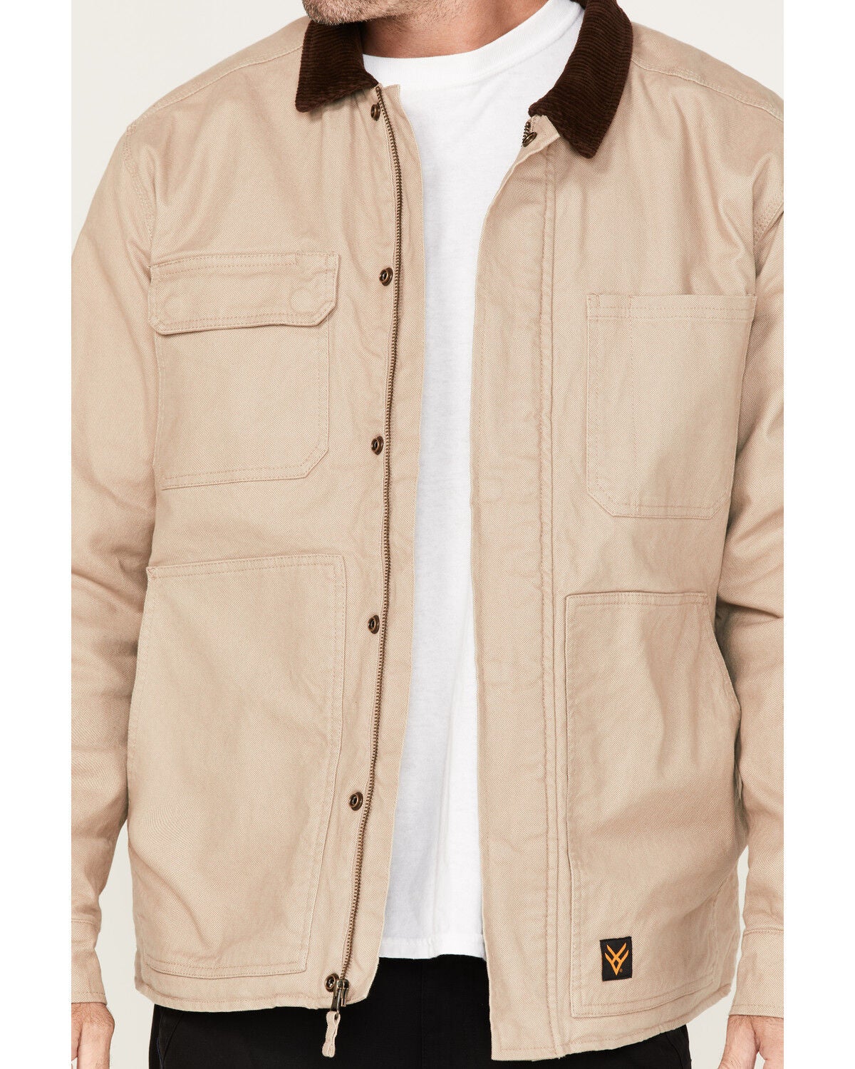 Hawx Men's Weathered Coat, Natural