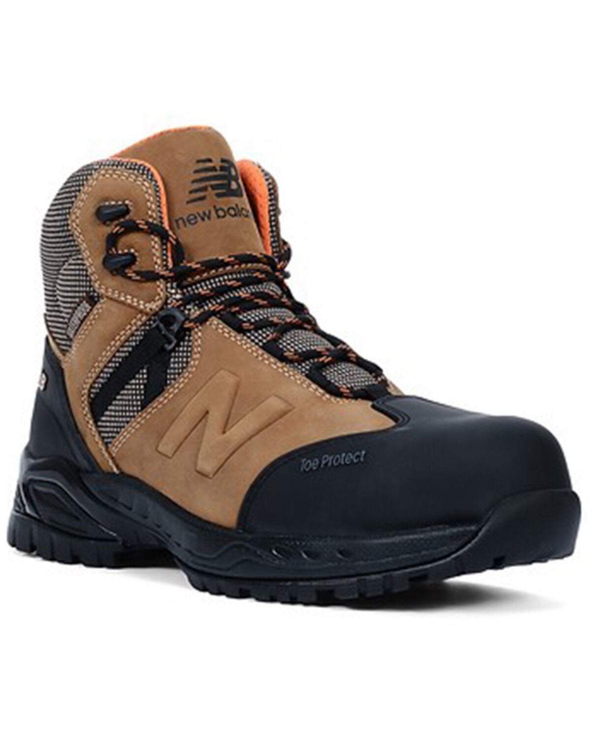 New Balance Men's Allsite Lace-Up Waterproof Work Boots - Composite Toe ...