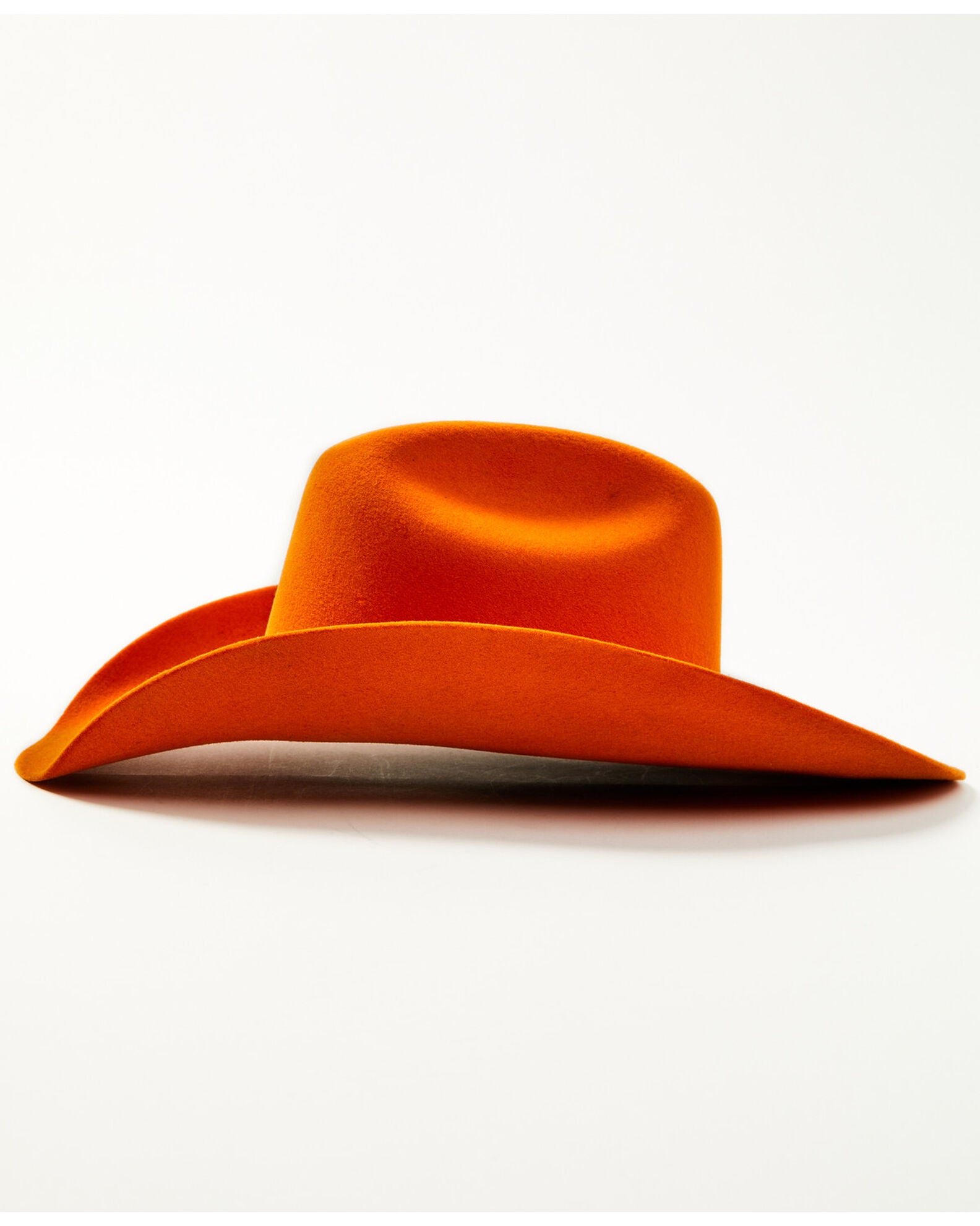 Serratelli Cattleman Felt Cowboy Hat, Orange