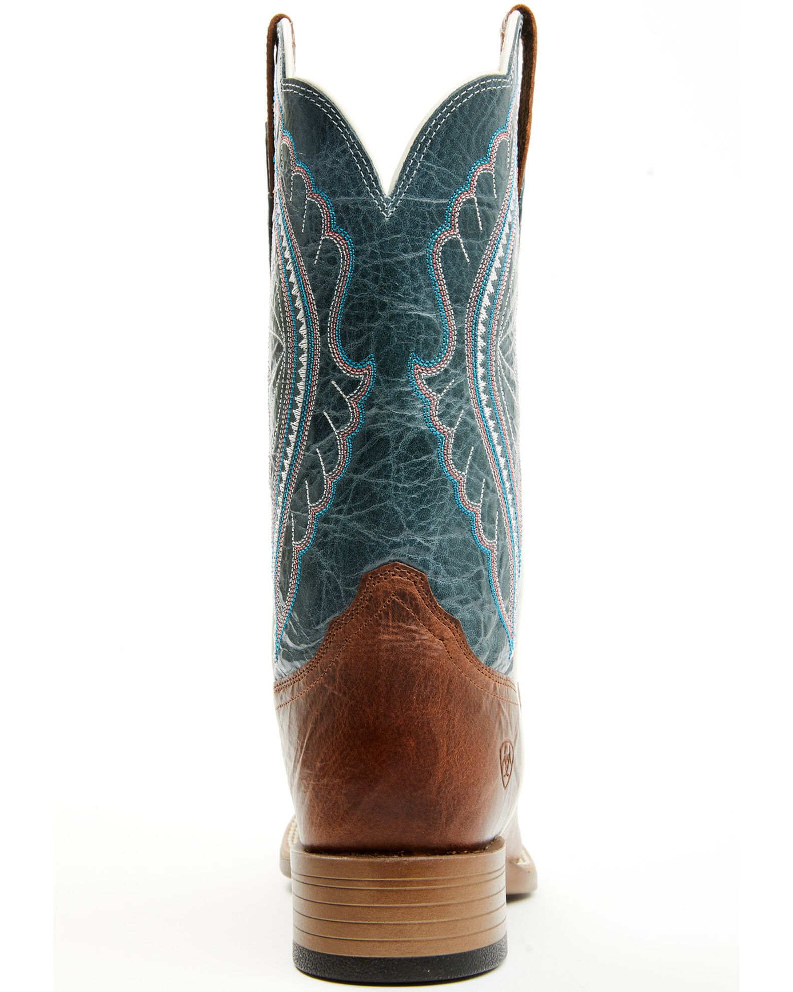 Ariat Womens Primetime Performance Western Boots Broad Square Toe Brown