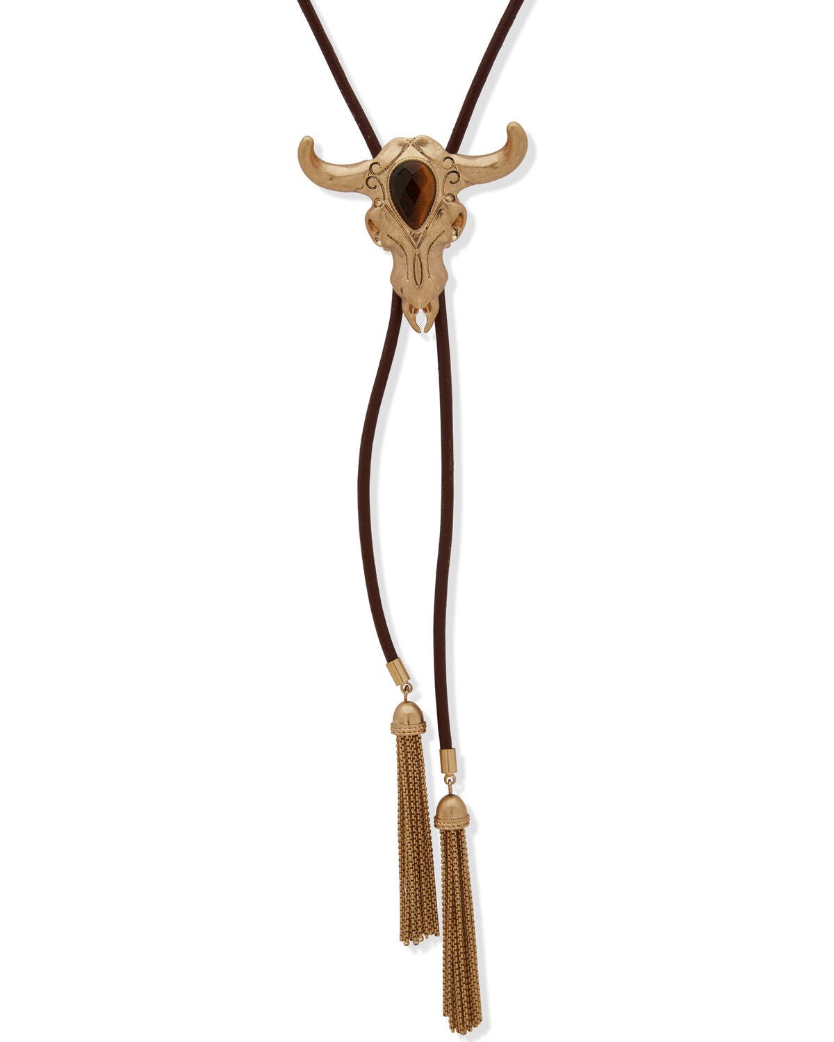 Lainey Wilson Women's Long Bolo, Gold