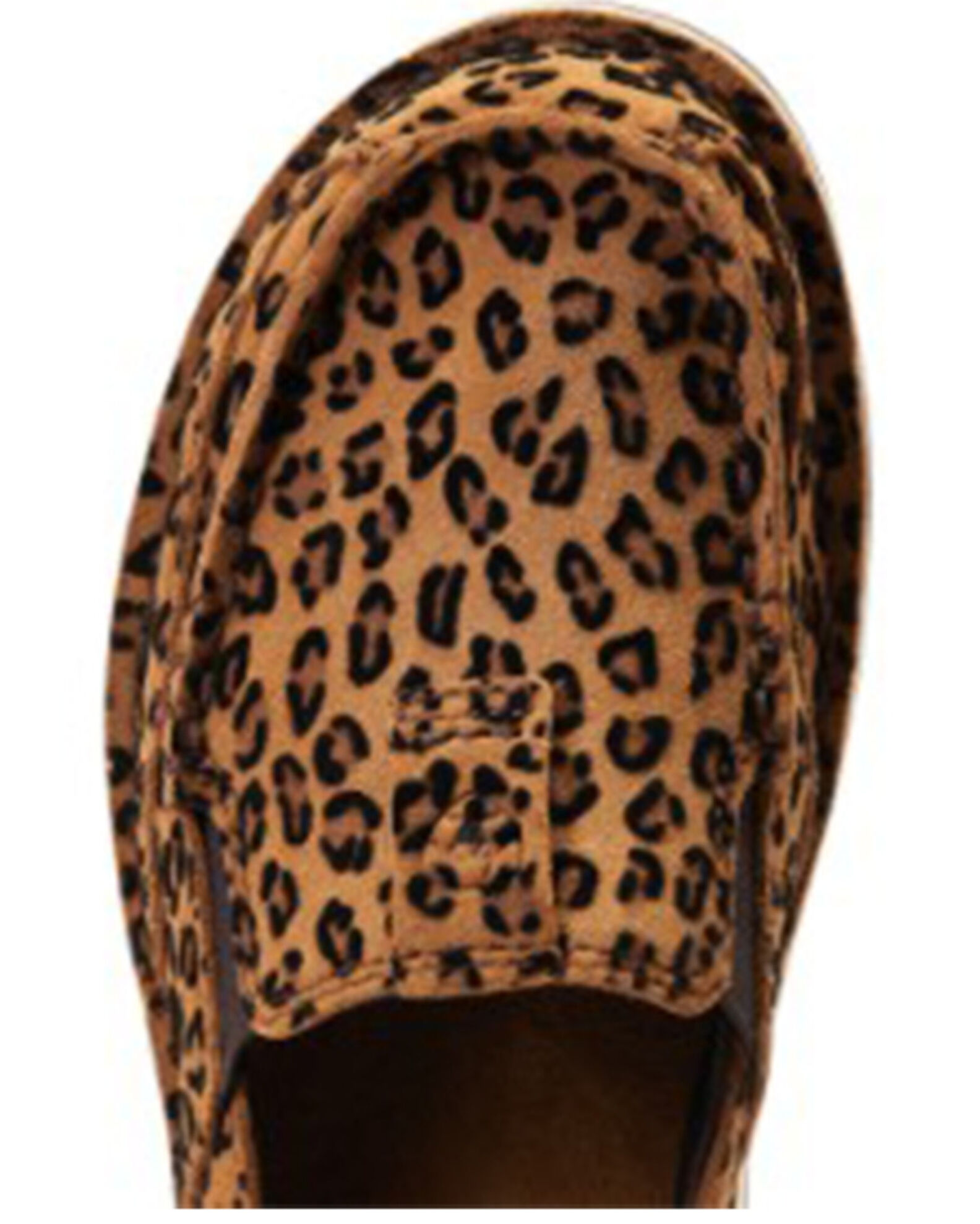 Ariat Womens Likely Leopard Full Vamp Casual Slip On Cruiser Moc Toe