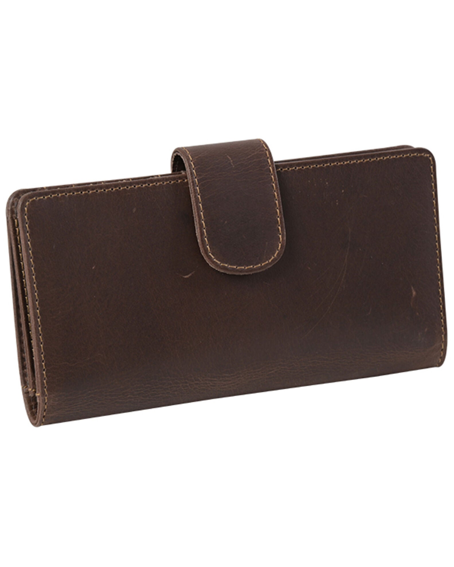 STS Ranchwear Women's Basic Bliss Chocolate Carlin Wallet, Brown
