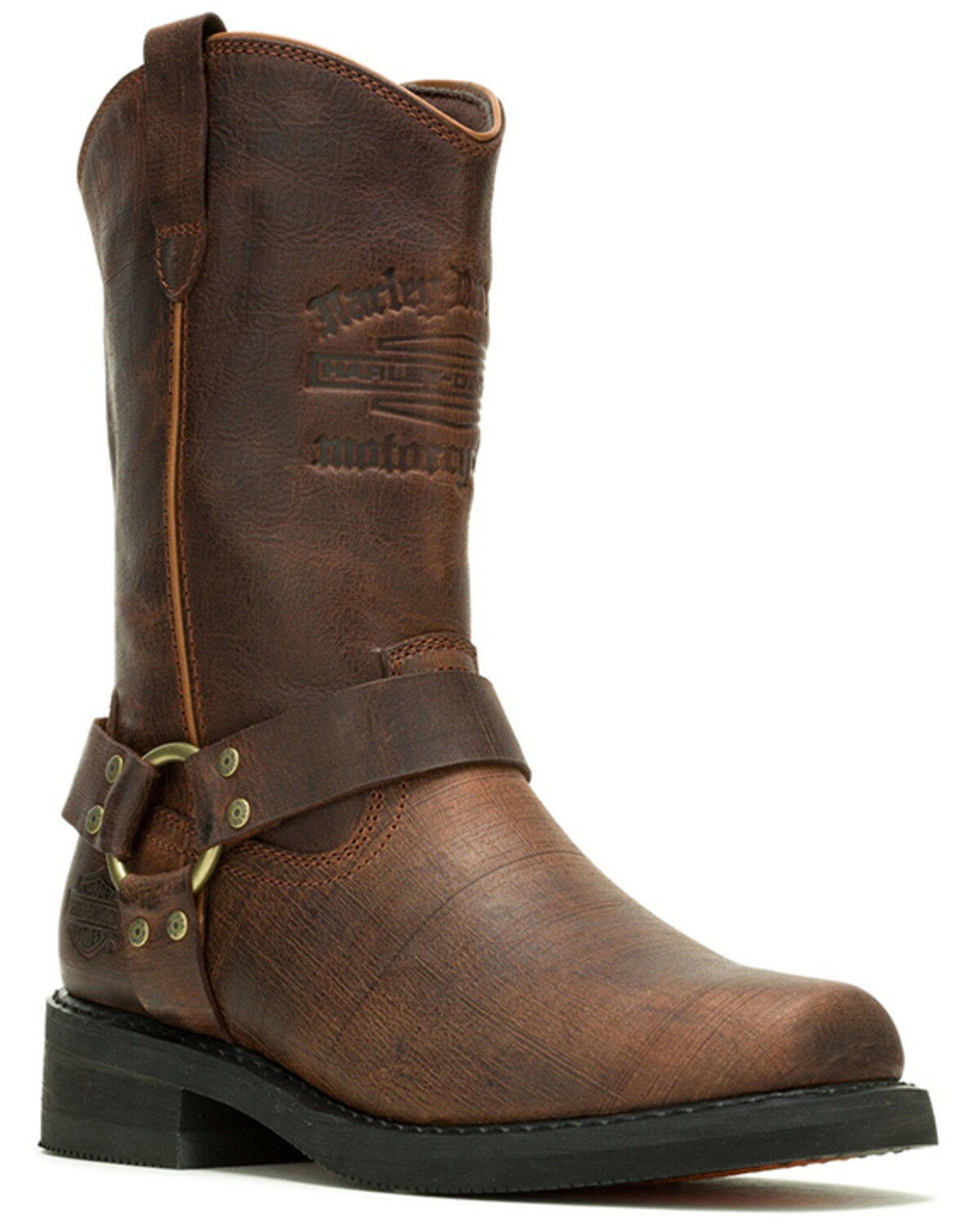 Harley Davidson Men's Hustin West Motorcycle Boots - Square Harley Davidson Men's Hustin West Motorcycle Boots - Square