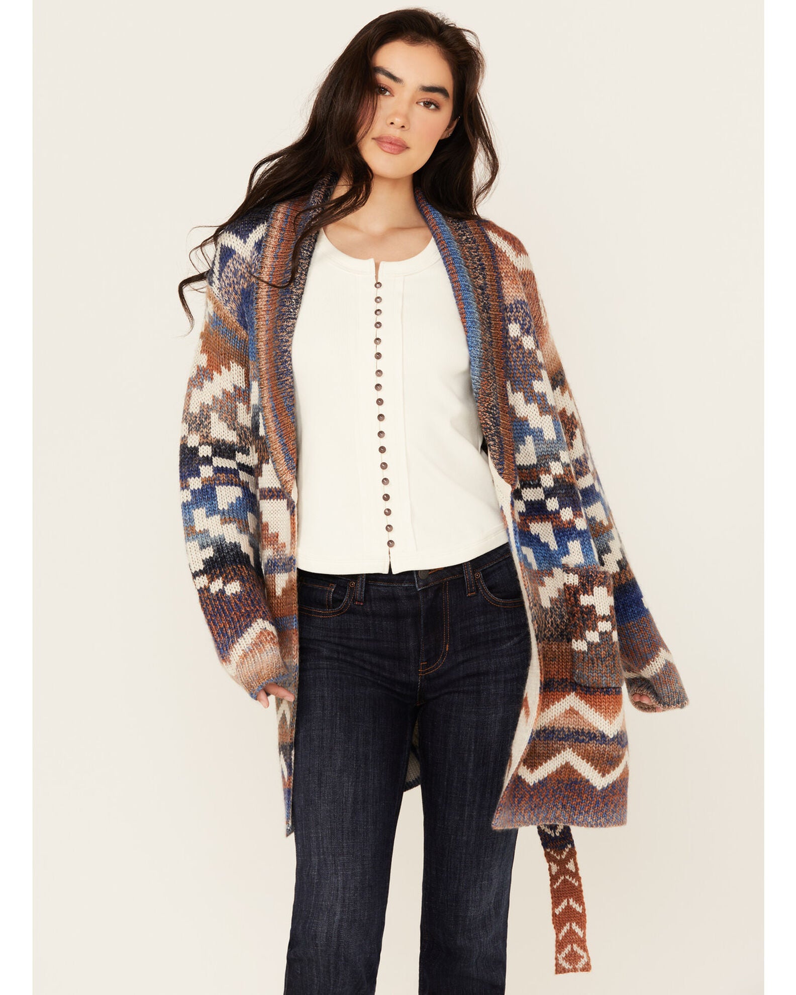 Product Name: Idyllwind Women's Myhr Southwestern Print Cardigan