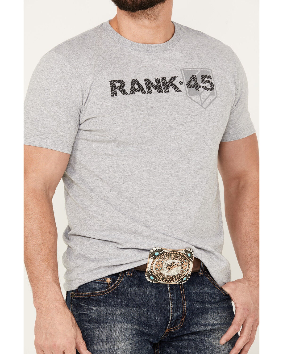 Rank 45 Men's Graphic Western T-Shirt | Sheplers