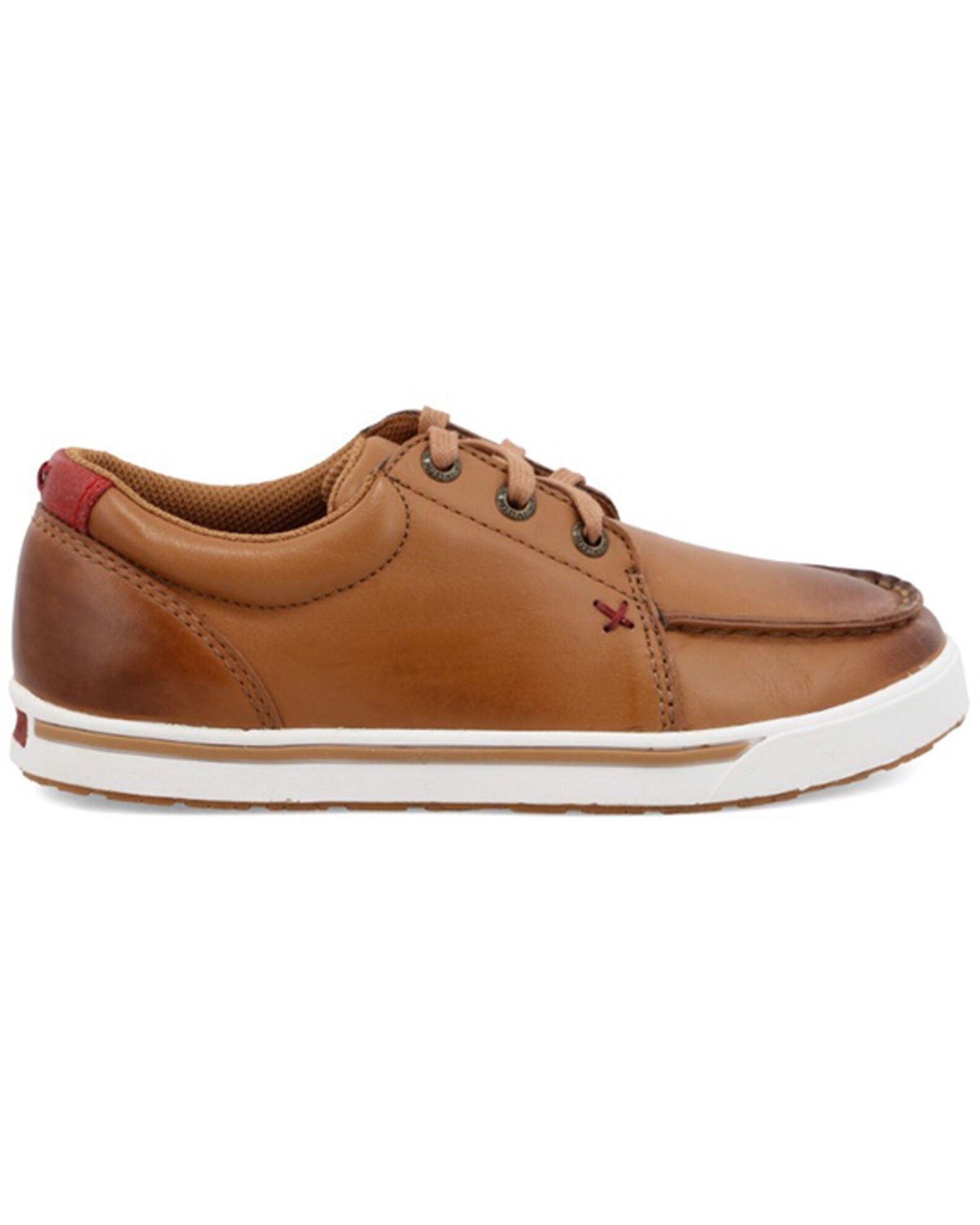 Twisted X Boys' Kicks Burnished Lace-Up Shoes - Moc Toe | Sheplers