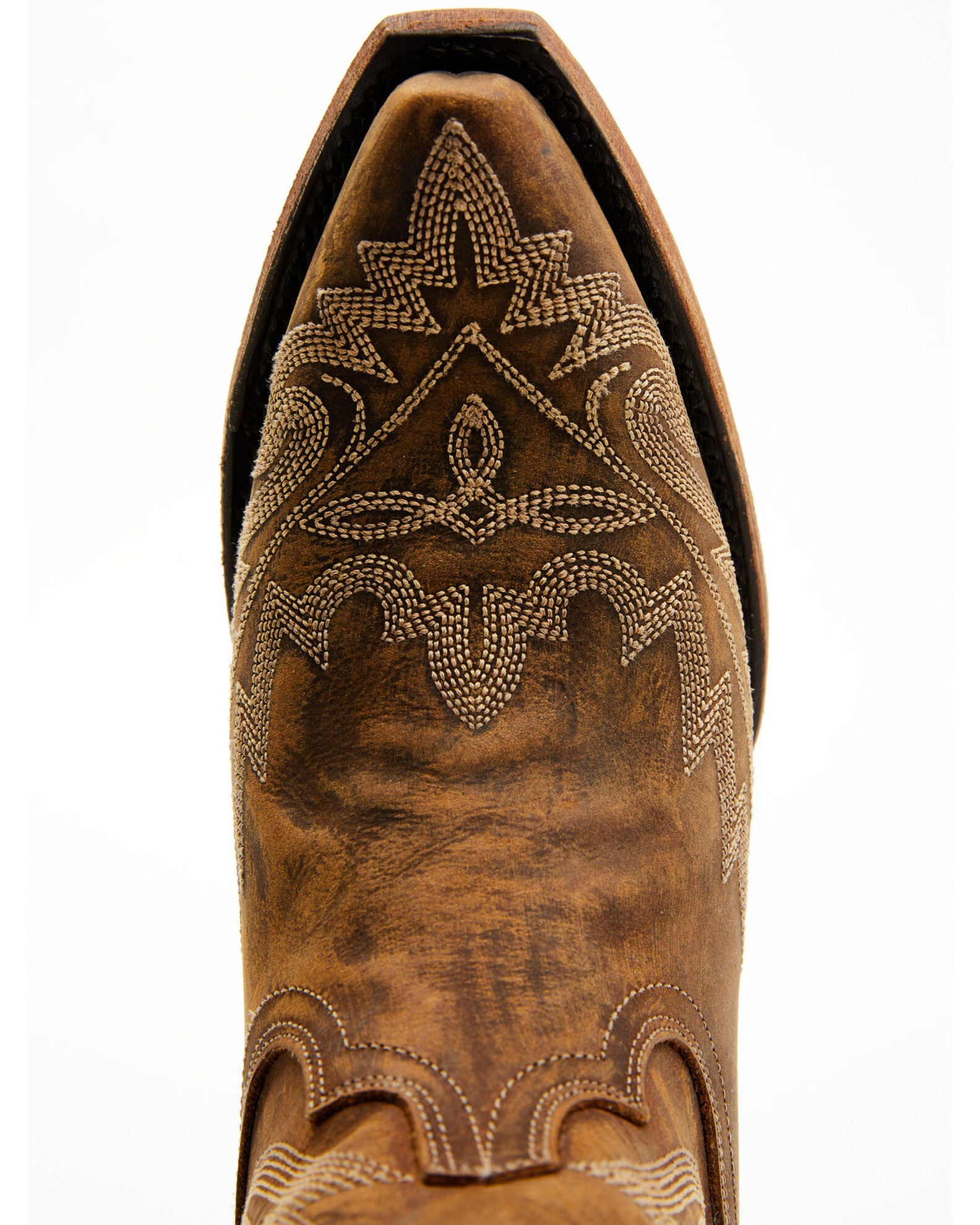 Lane Women's Lexington Western Booties - Snip Toe, Caramel