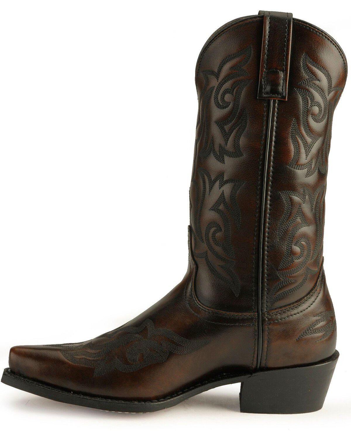 Laredo Men's Hawk Western Boots - Snip Toe, Burnt Apple