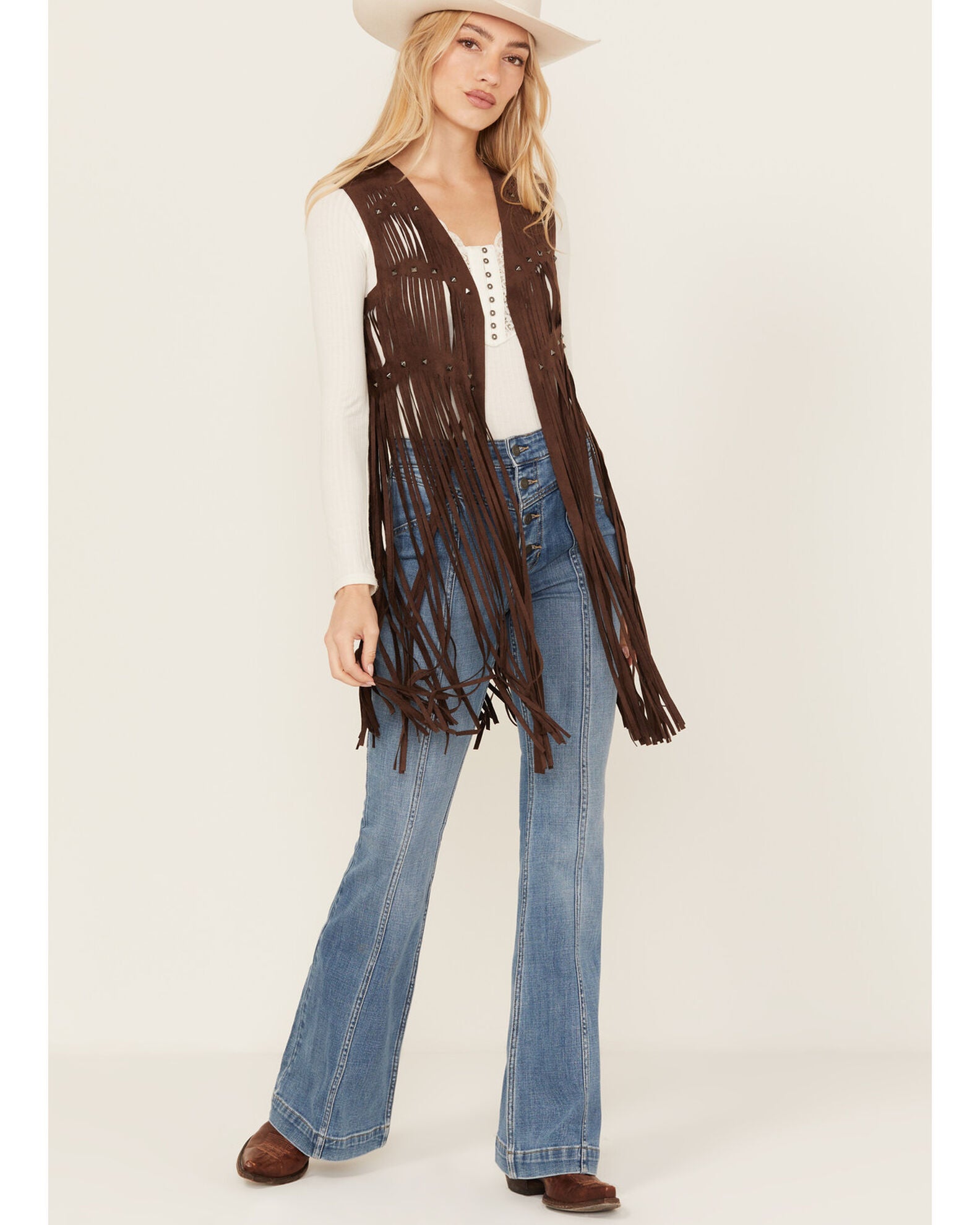 Product Name: Idyllwind Women's Hattie Beaded Fringe Vest