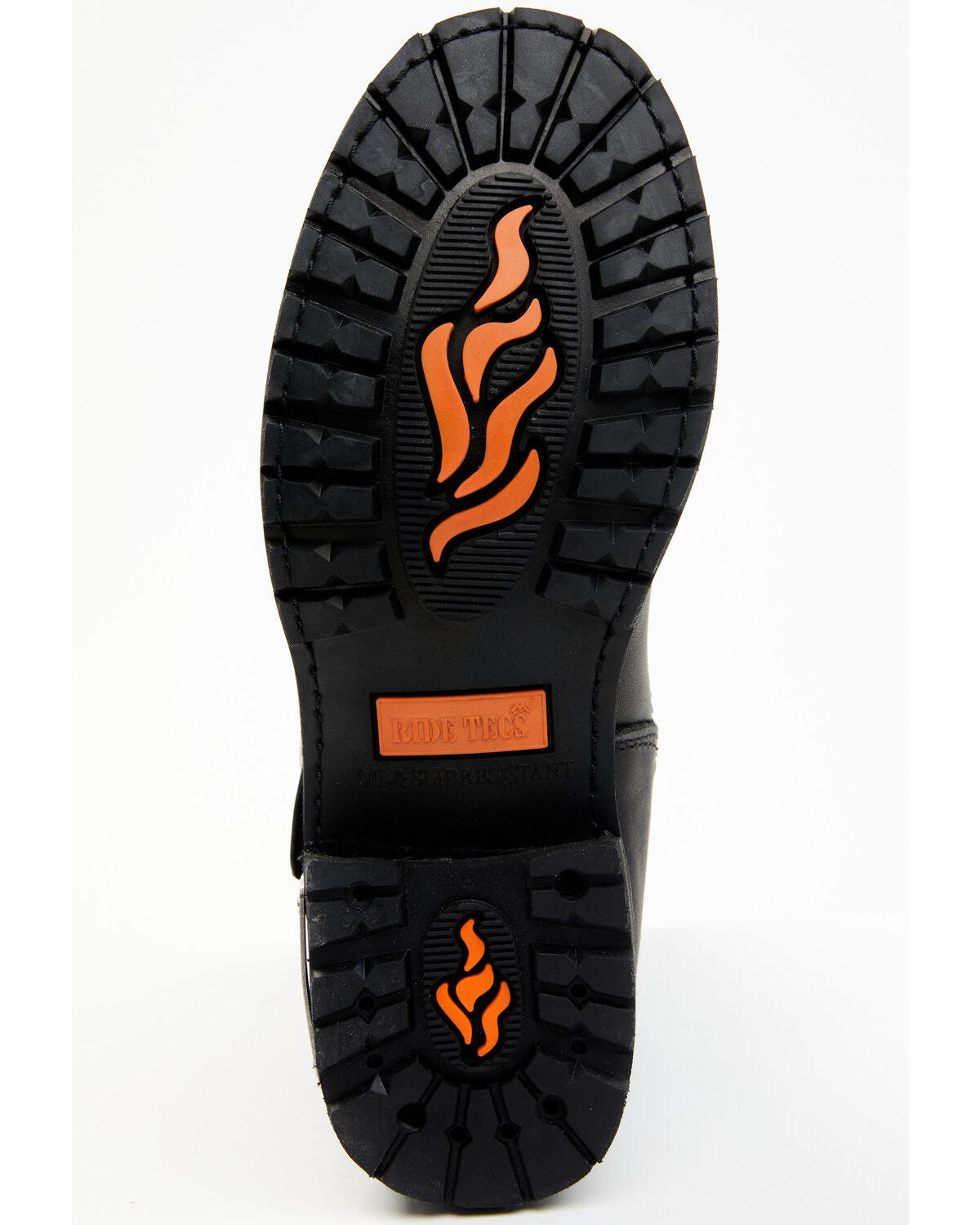 Ad Tec Men's Heavy Duty 13" Engineer Boots - Round Toe, Black