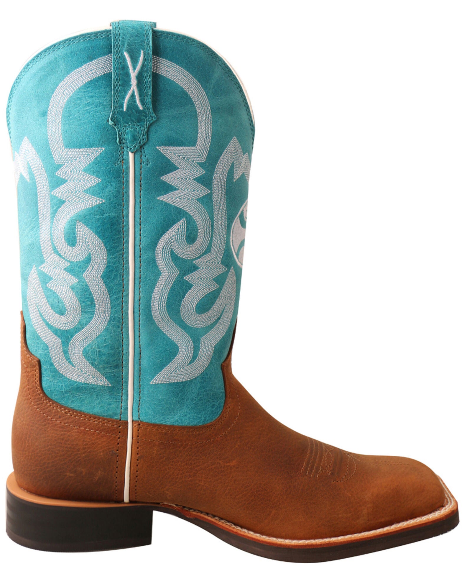 Hooey by Twisted X Men's Western Boots - Broad Square Toe, Brown