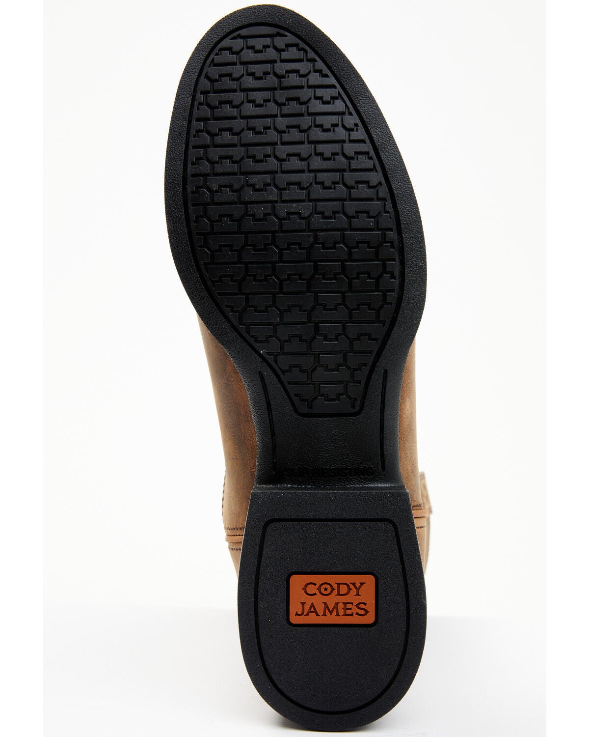 Cody James Cush Core® Men's Highland Roper Western Boots - Round Toe, Tan