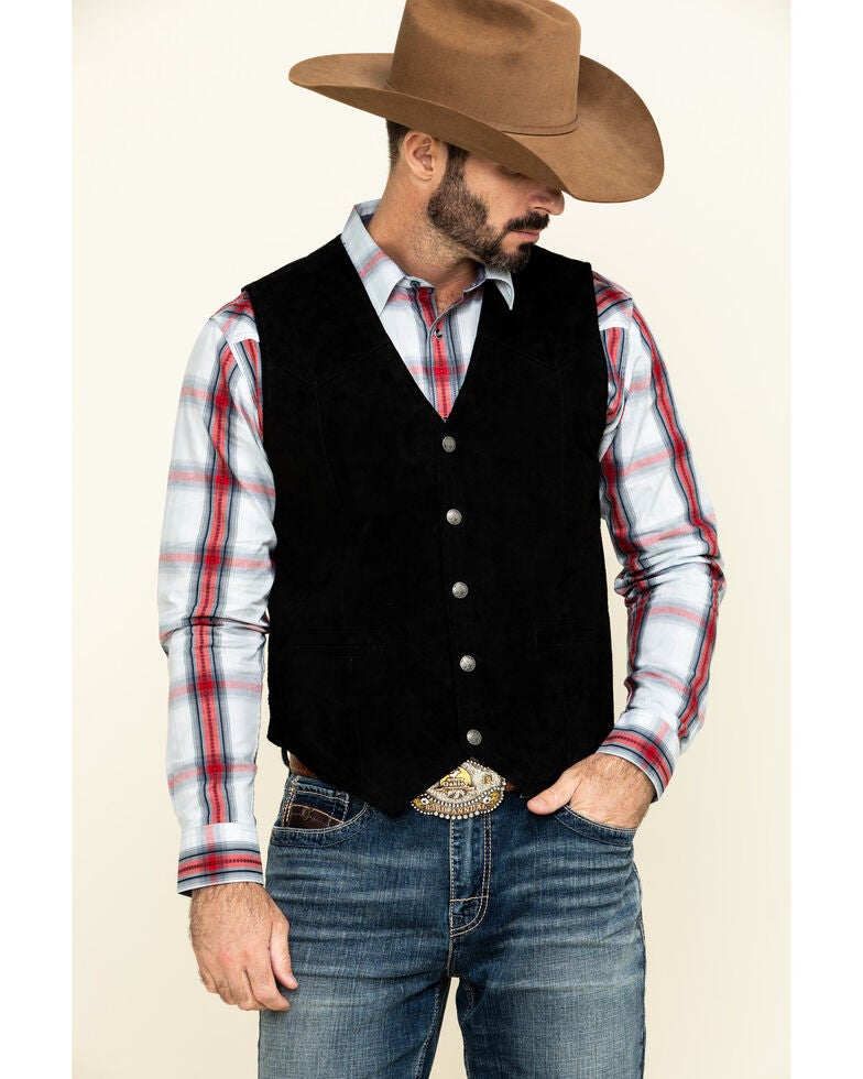 Men's Western & Cowboy Vests: Wool, Suede - Sheplers