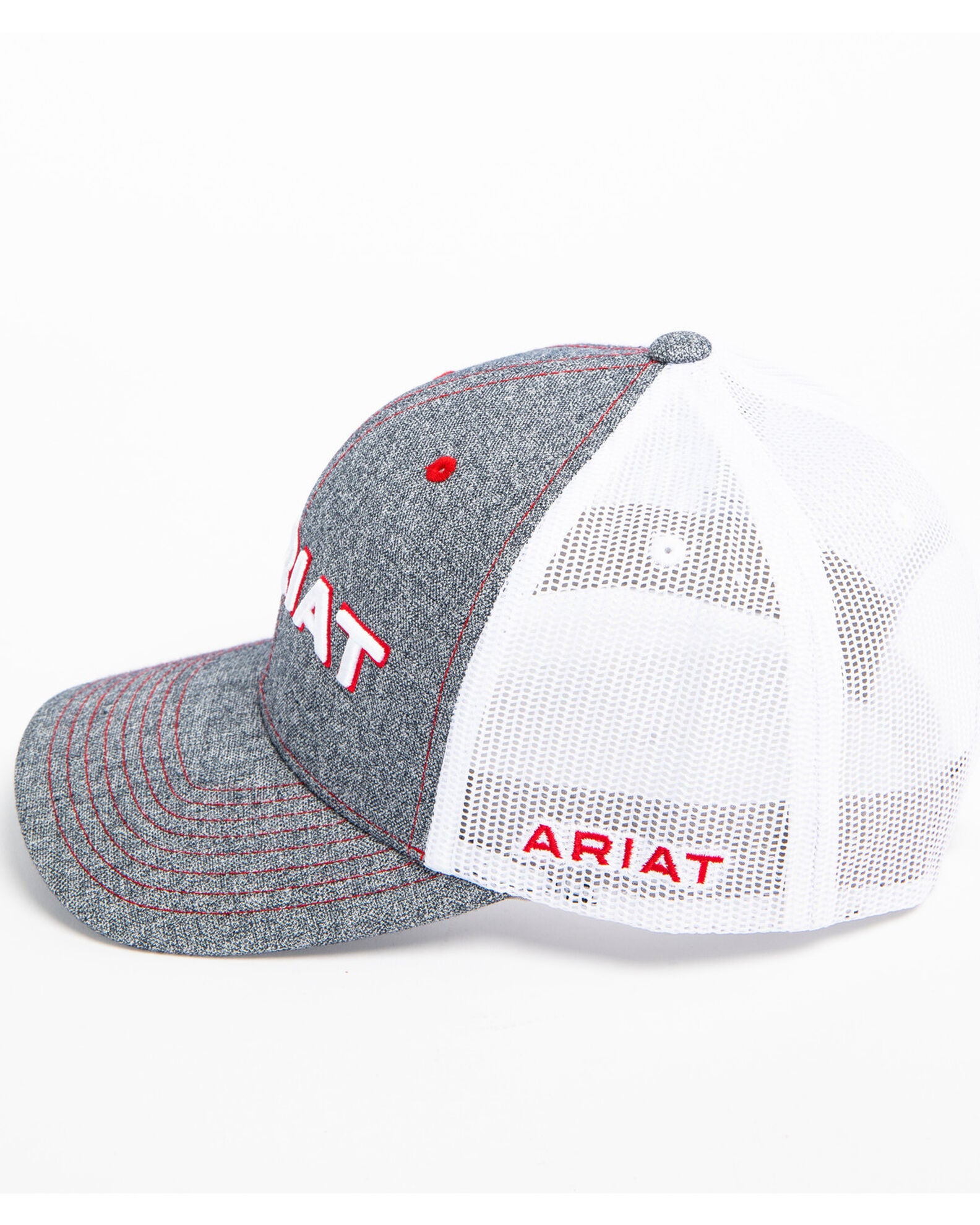 Ariat Men's Logo Ball Cap, Grey