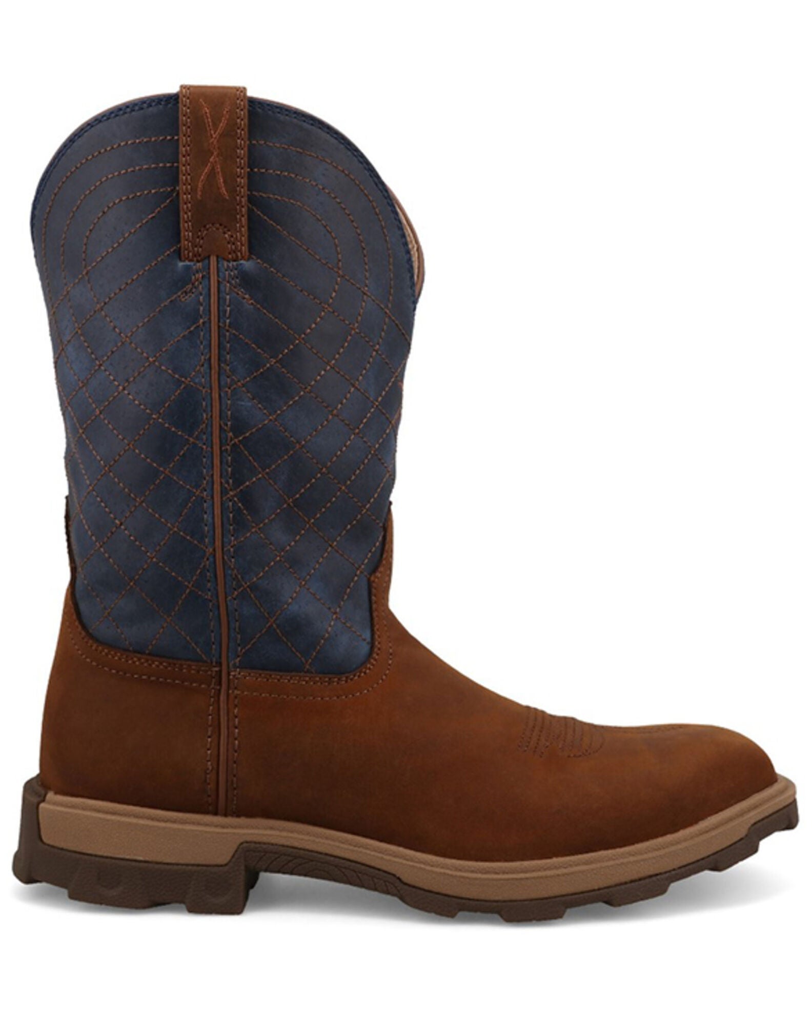 Twisted X Men's 11" UltraLite X™ Work Boots - Nano Toe, Brown
