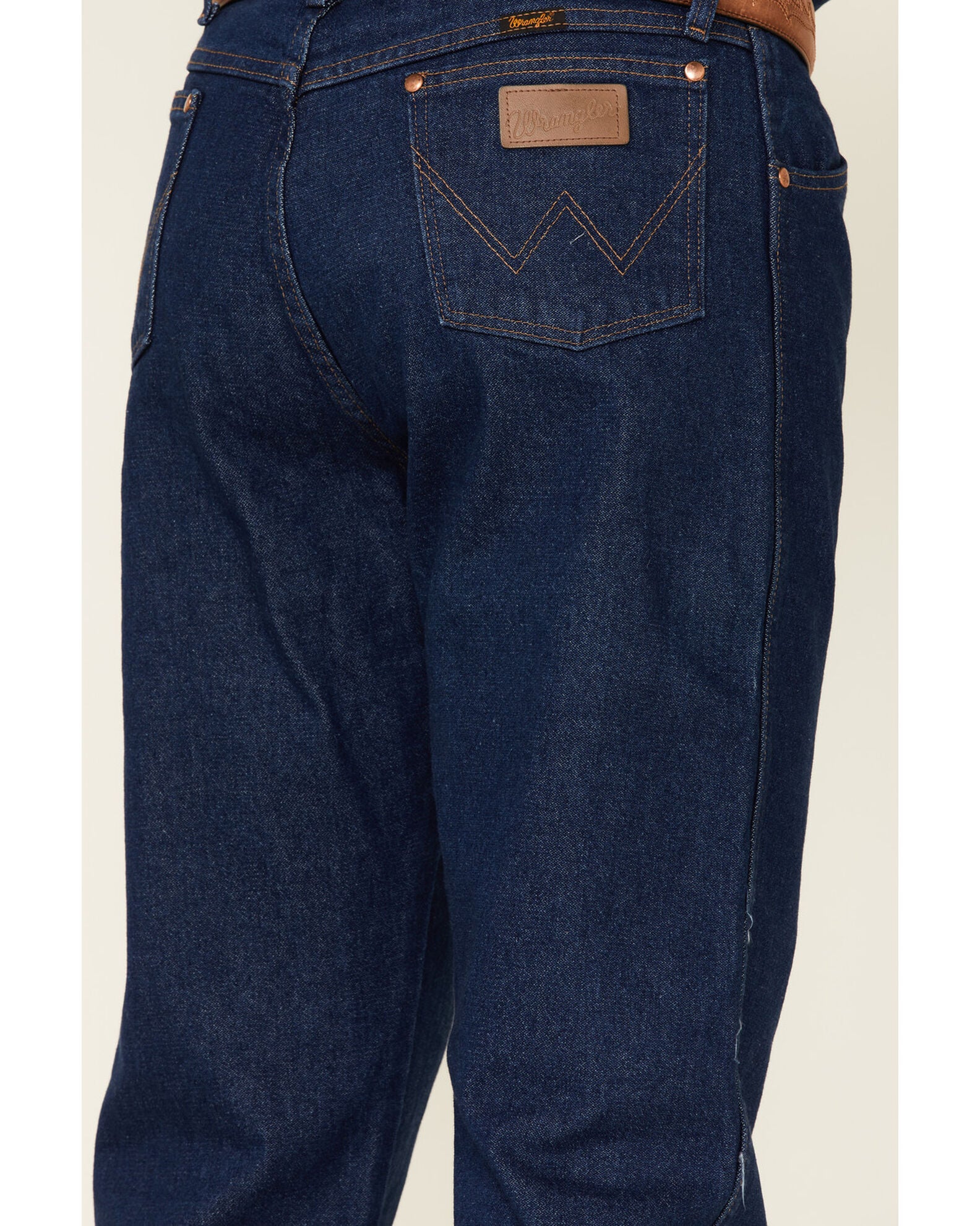 Wrangler 13MWZPW Cowboy Cut Original Fit Prewashed Jeans, Blue