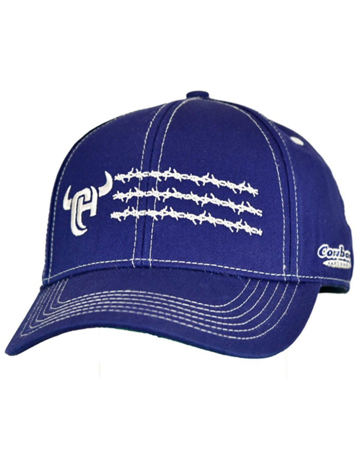 Cowboy Hardware Men's Barbed Wire Ball Cap, Navy