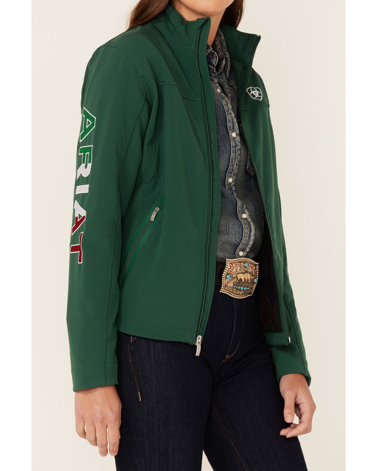 Product Name: Ariat Women's Classic Team Mexico Softshell Jacket