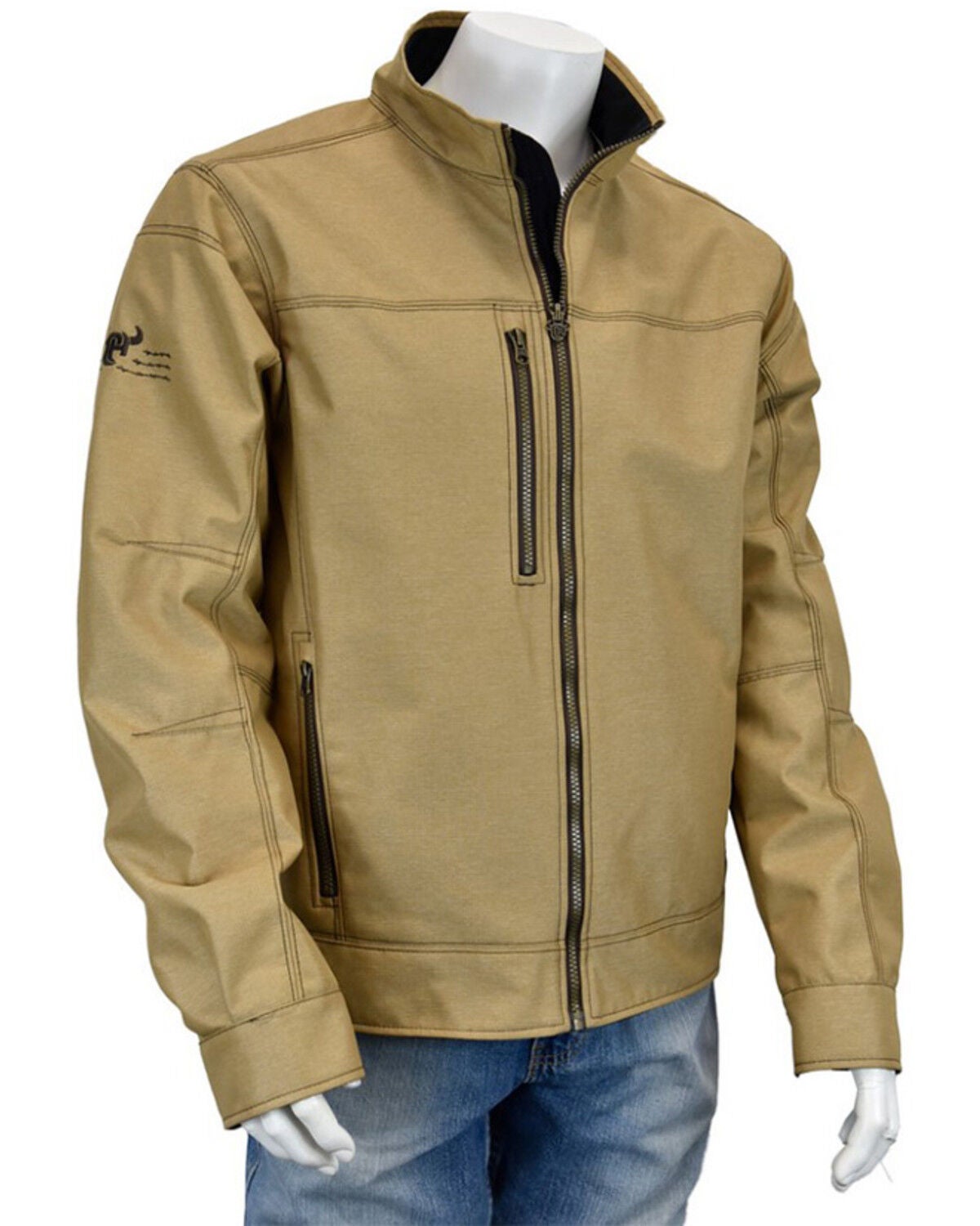 Cowboy Hardware Men's Buckskin Woodsman Tech Jacket, Tan