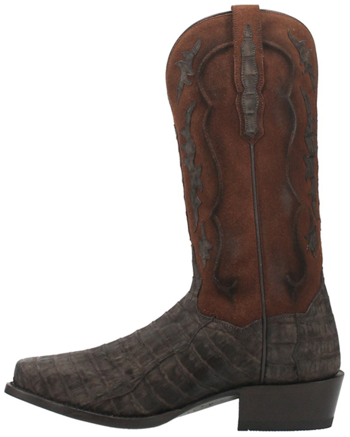 Dan Post Men's Socrates Exotic Caiman Tall Western Boots - Square Toe ...