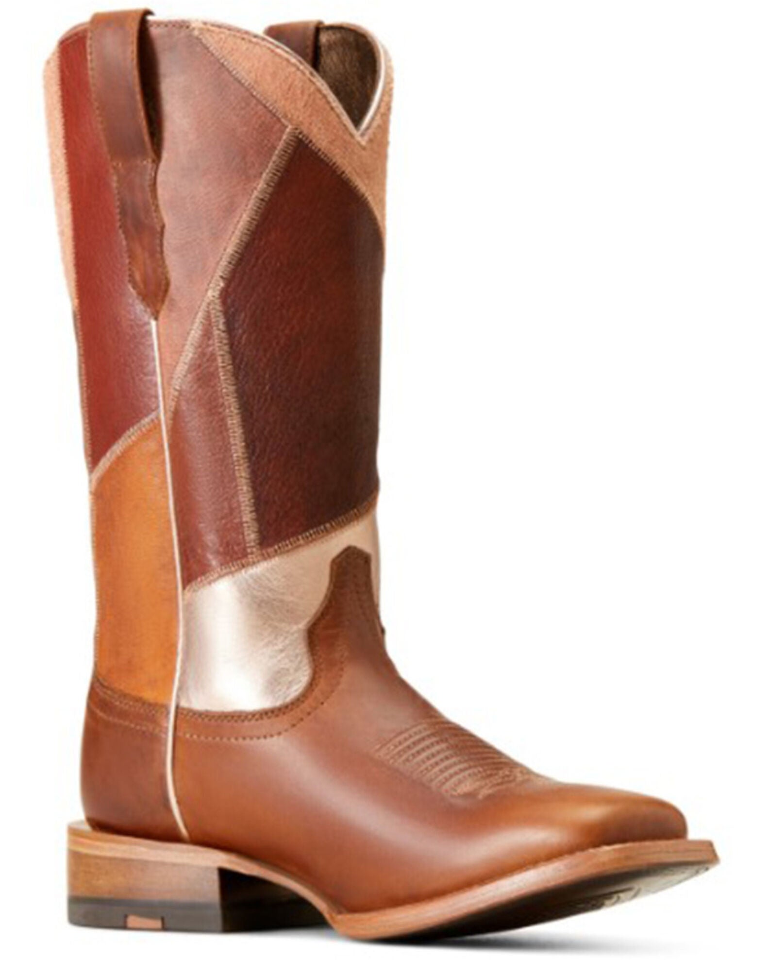 Product Name: Ariat Women's Frontier Patchwork Western Boots - Broad ...