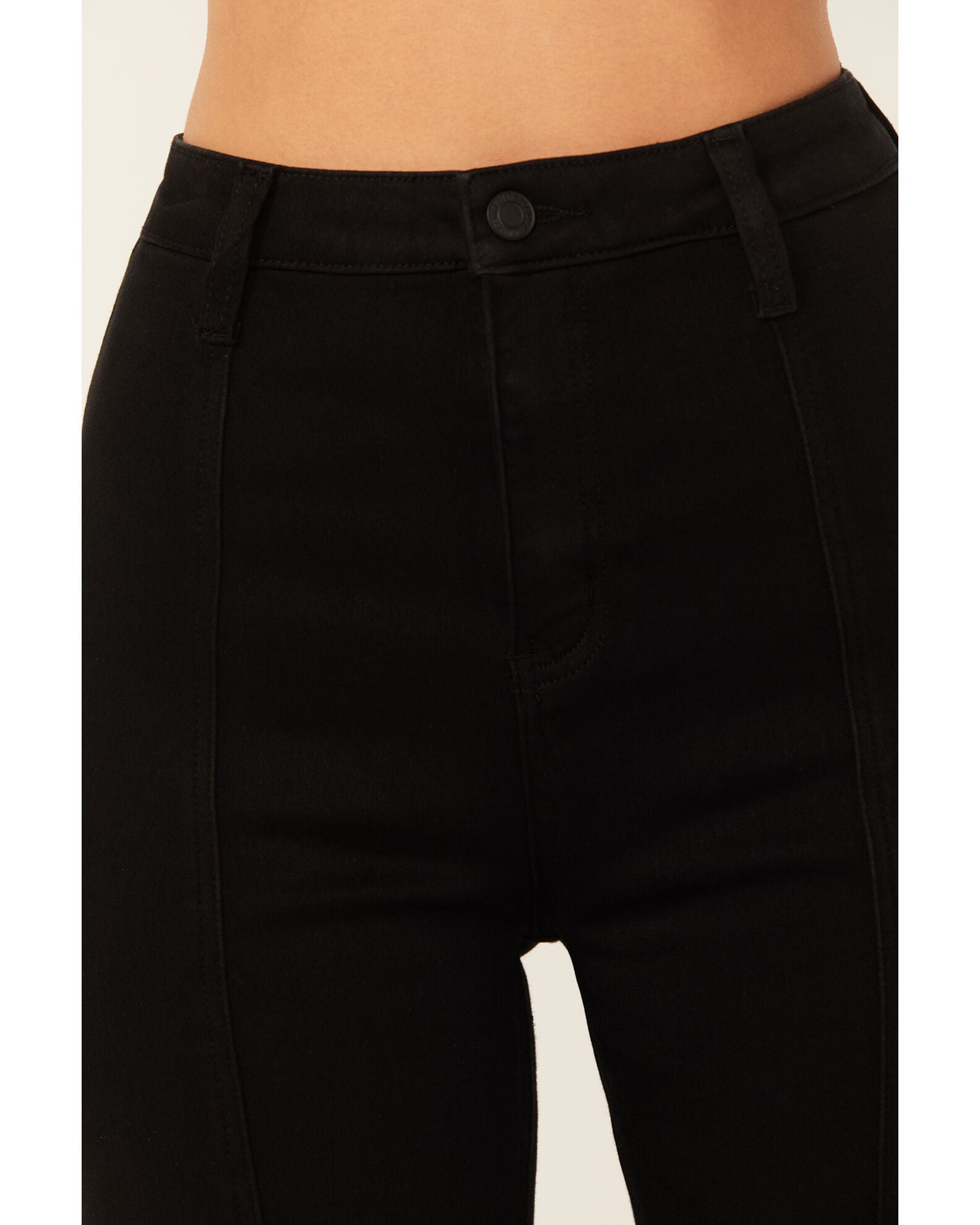 Product Name: Vervet Women's Vertical Seam Stretch Flare Jeans