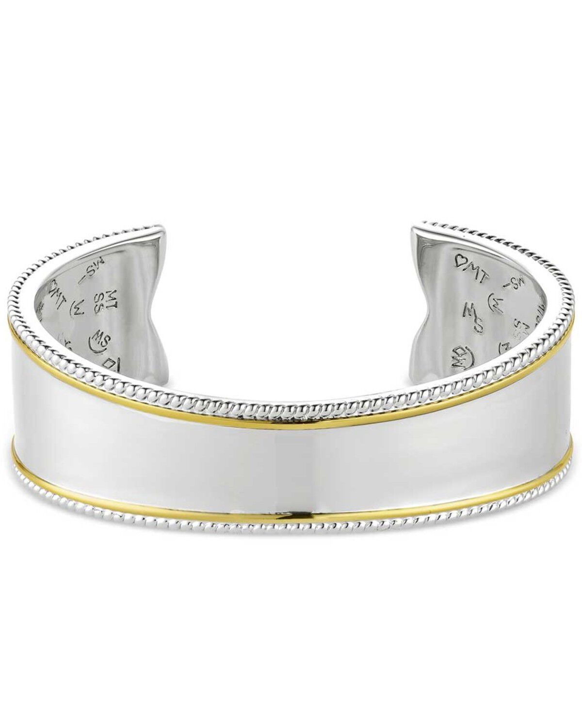 Montana Silversmiths Women's Regal Rider Cuff Bracelet, Silver