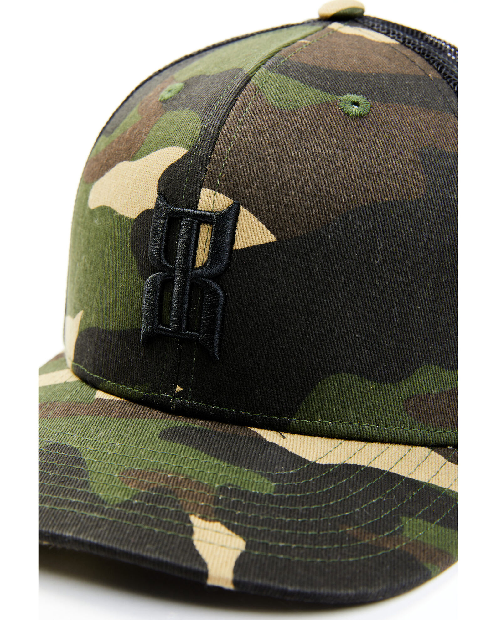 Bex Mens Camo Print Mesh Back Ball Cap Sheplers