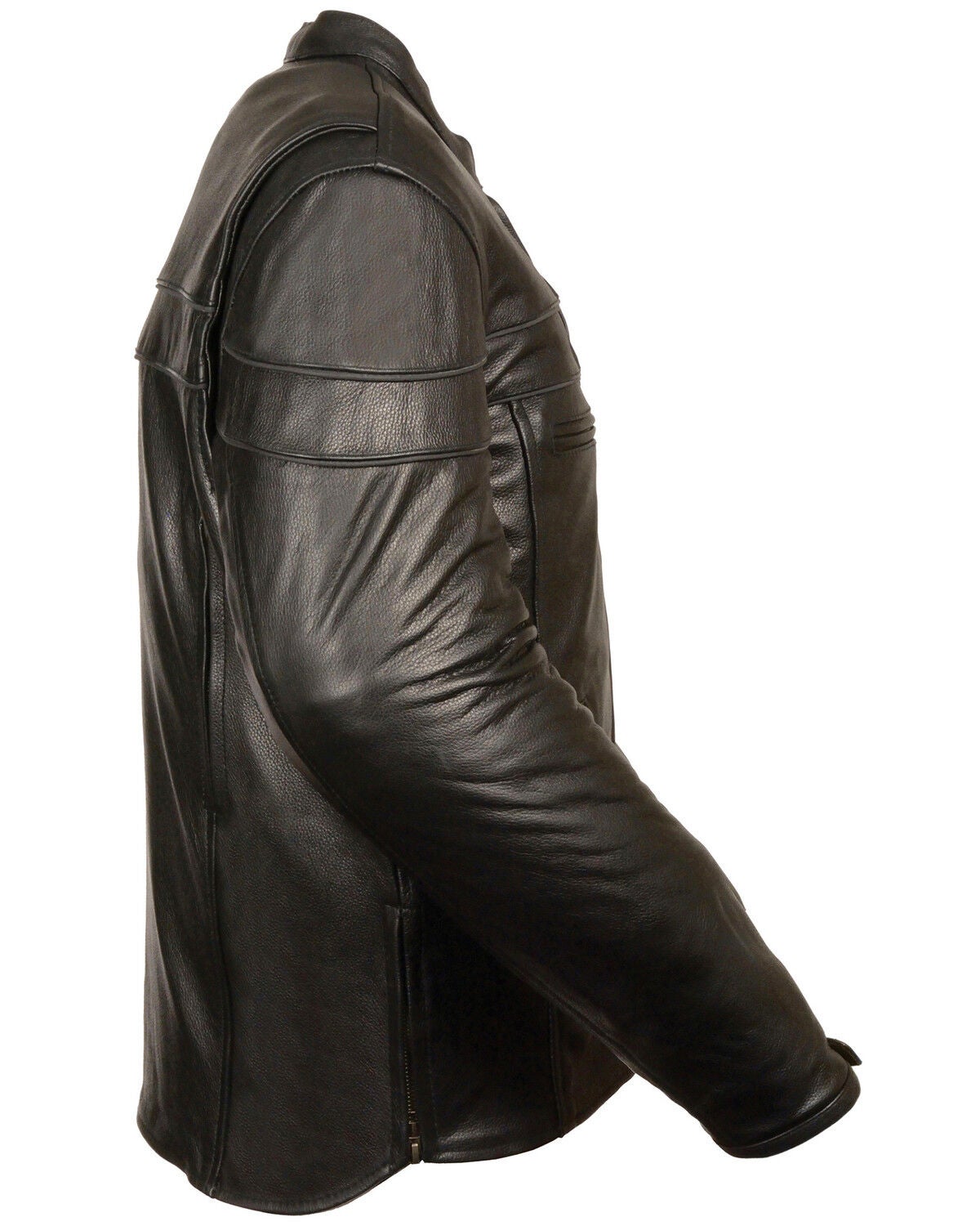 Milwaukee Leather Men's Sporty Scooter Crossover Jacket | Sheplers