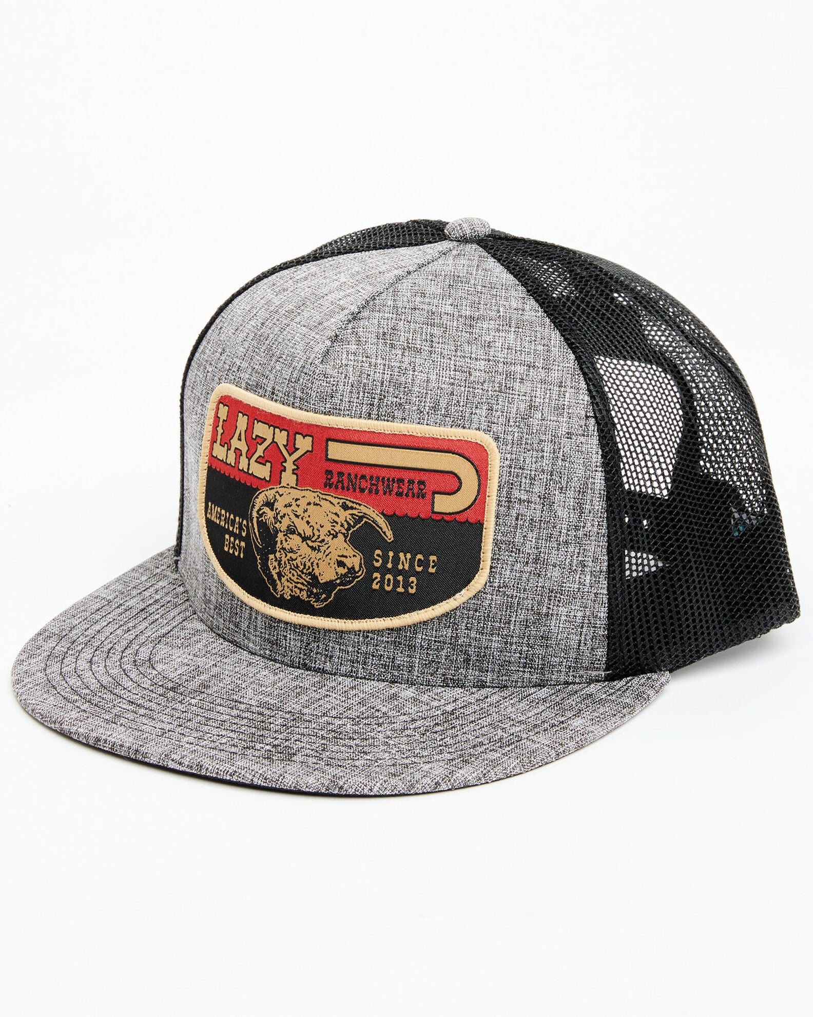 Product Name: Lazy J Ranch Wear Men's America's Best Patch Trucker Cap