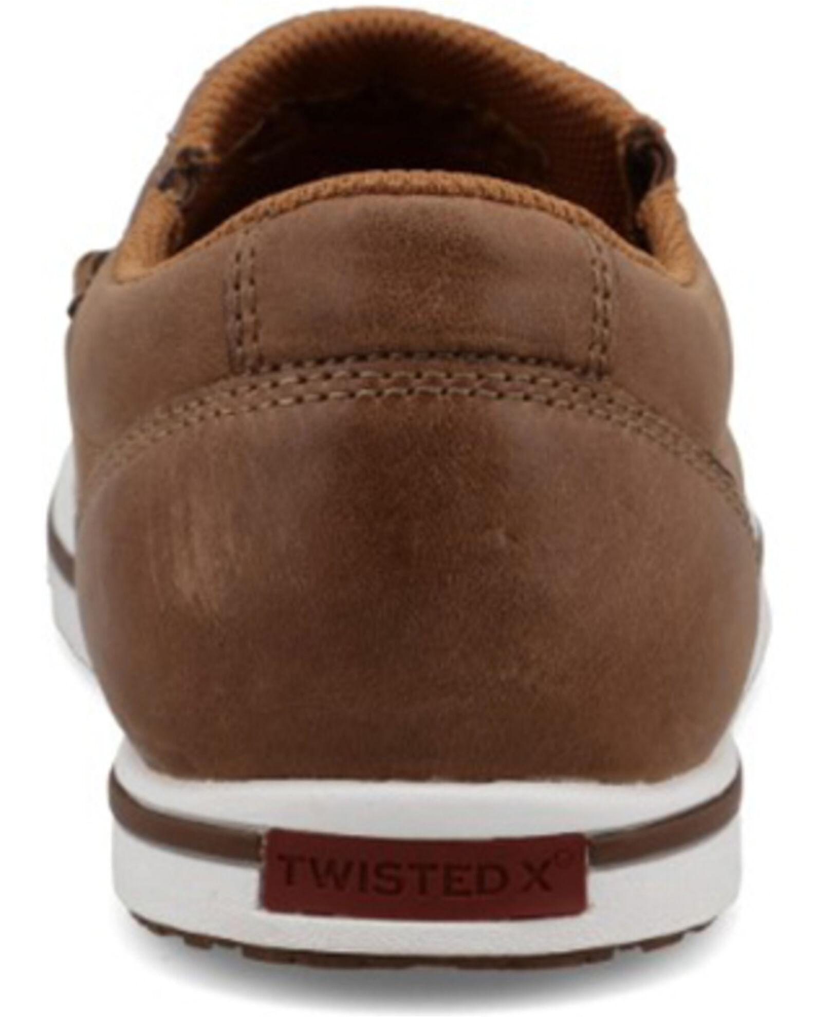 Twisted X Womens Slip On Shoes Moc Toe Brown