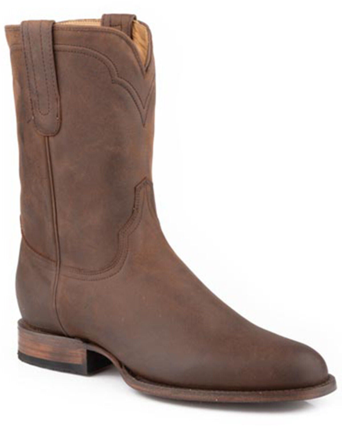 Stetson Men's Cassidy Western Boots - Round Toe, Brown